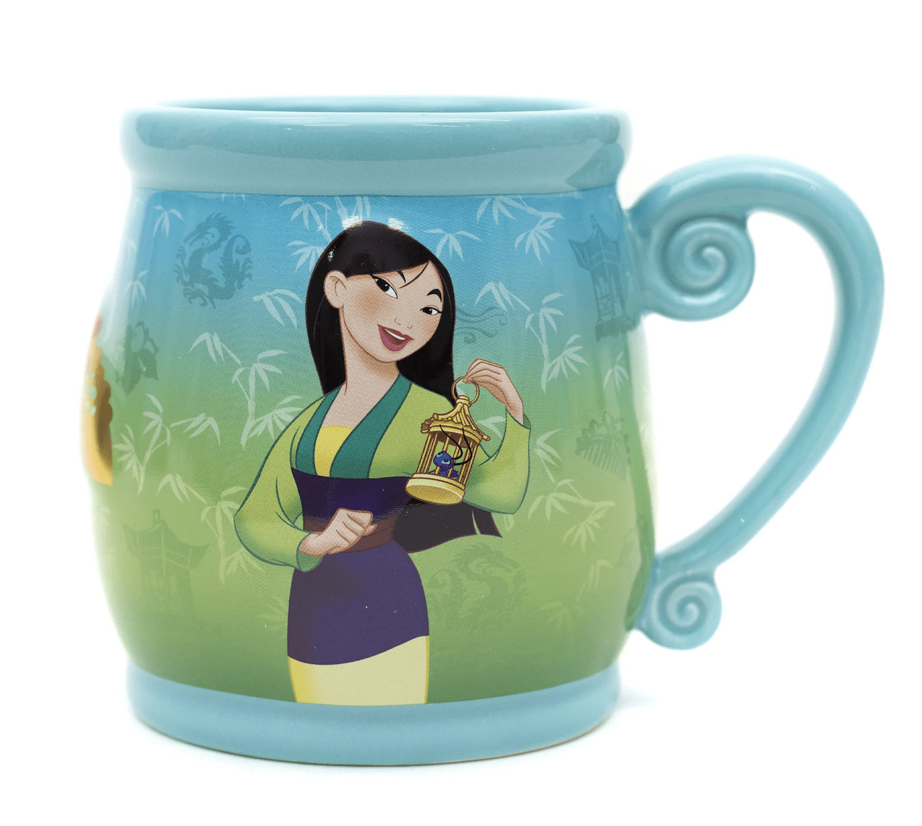 Disney Princess Stories Series Mulan Ceramic Relief Mug 19oz - Walmart.com