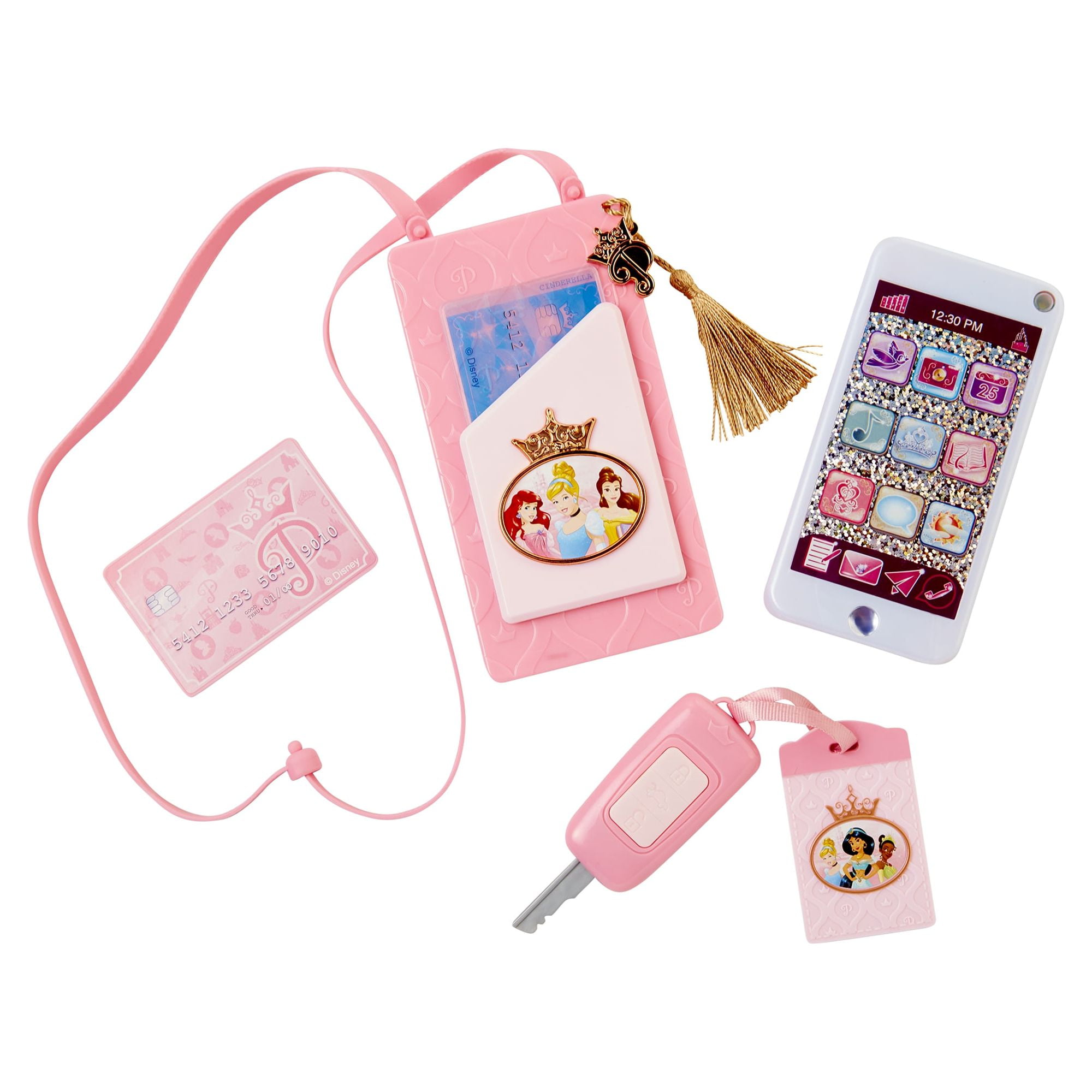 Disney Princess Style Collection On-The-Go Play Phone Set - Walmart.com