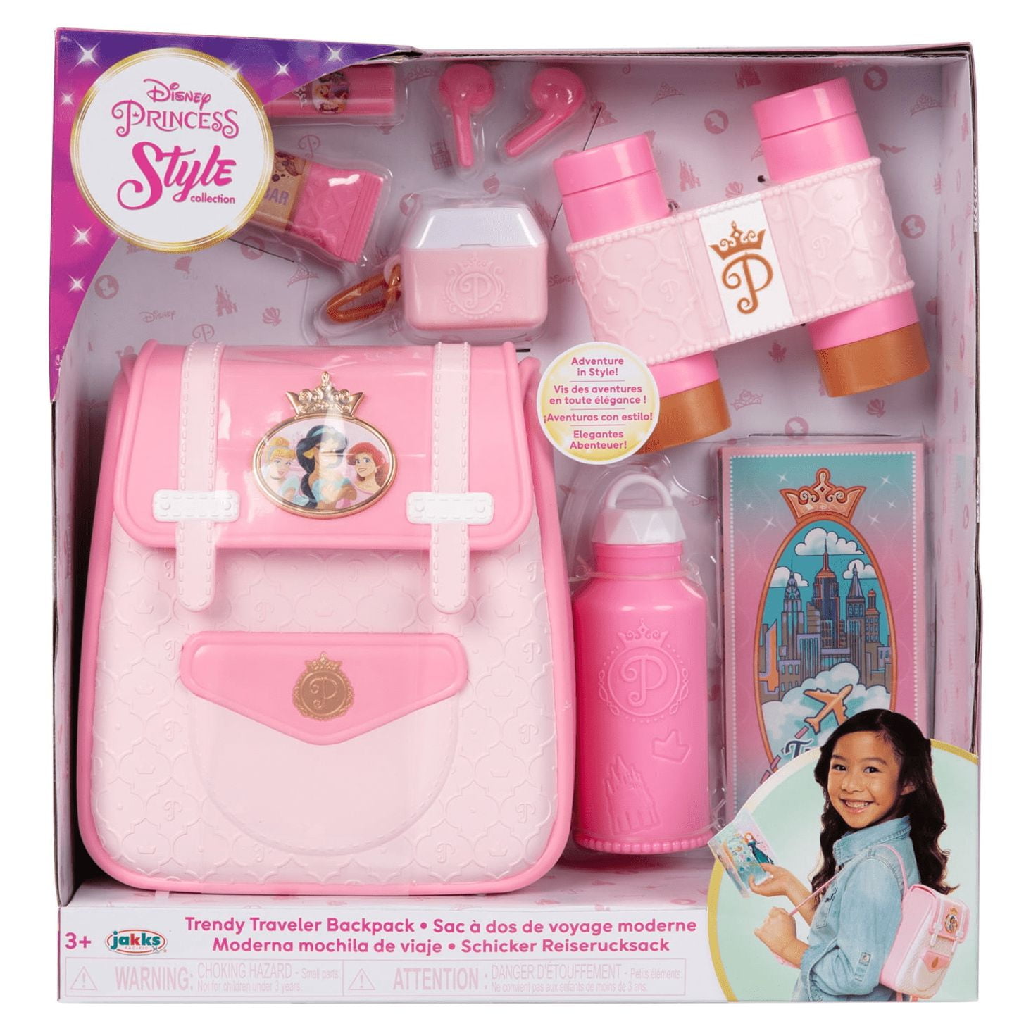 Disney Princess Style Collection Trendy Traveler Children's Pink ...