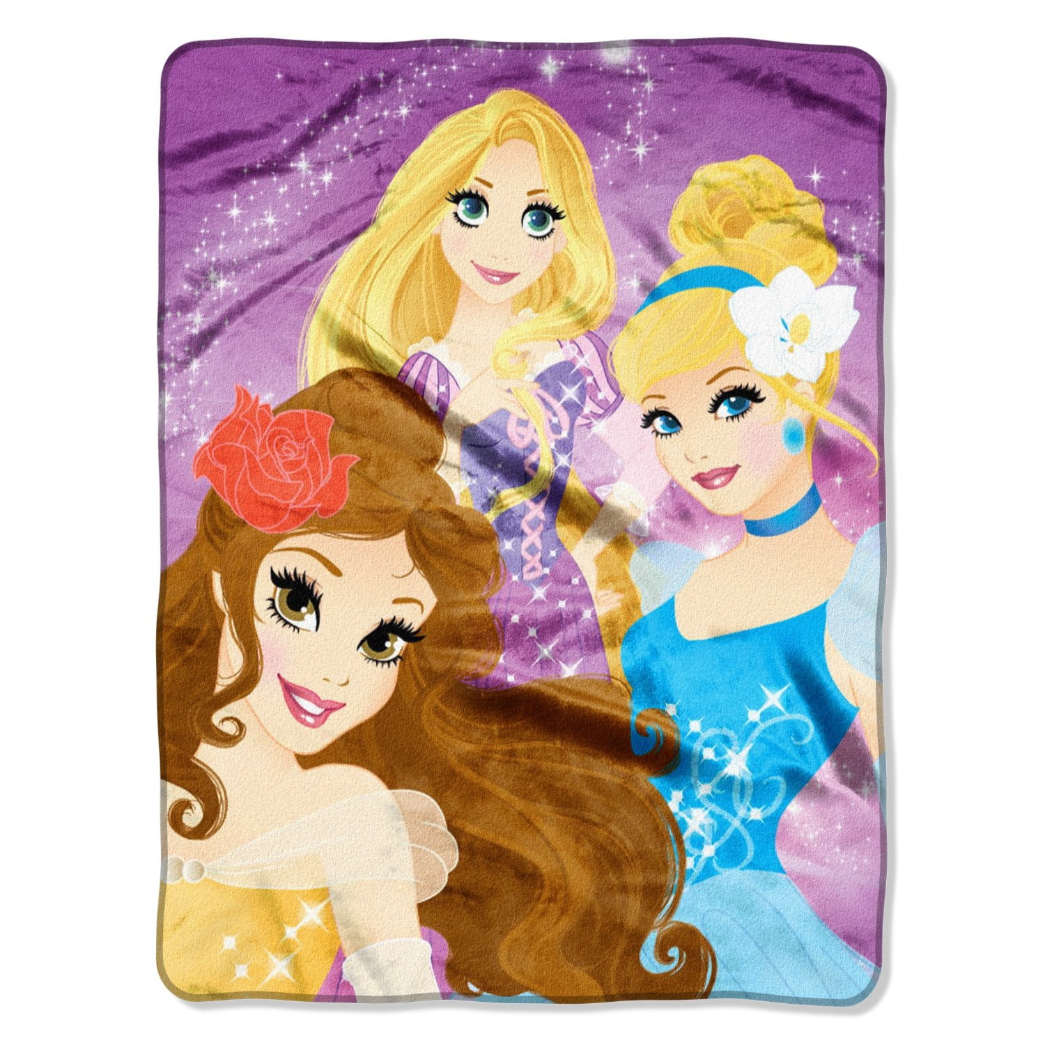 Disney Princess Summer Haze 46x60 Silk Touch Throw - Walmart.com