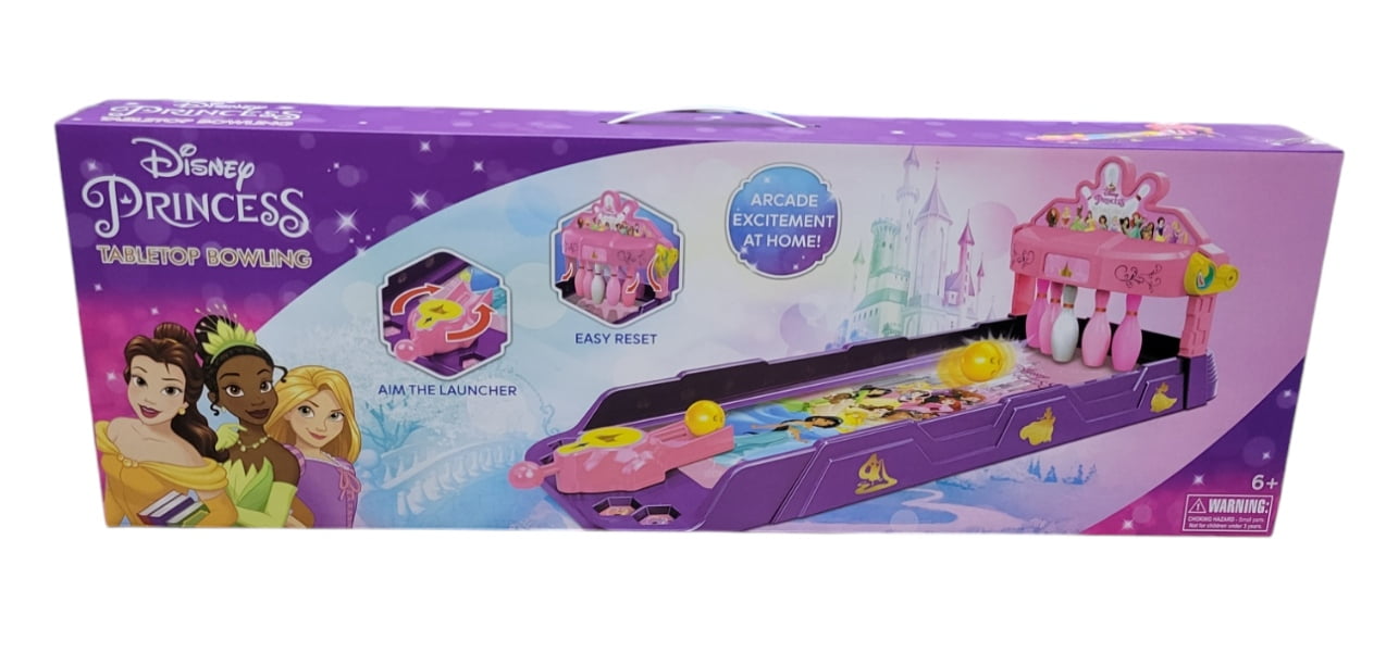 Disney Princess Tabletop Bowling Game For Children Ages 6+ - Walmart.com