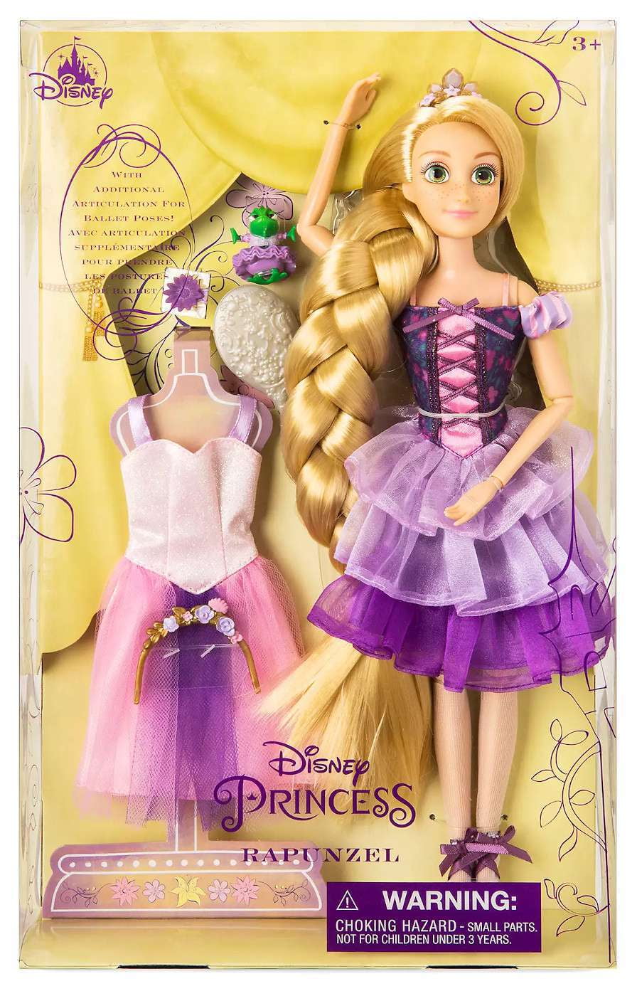 Disney Princess Tangled Rapunzel Shimmer Royal Ballerina Fashion Doll ...