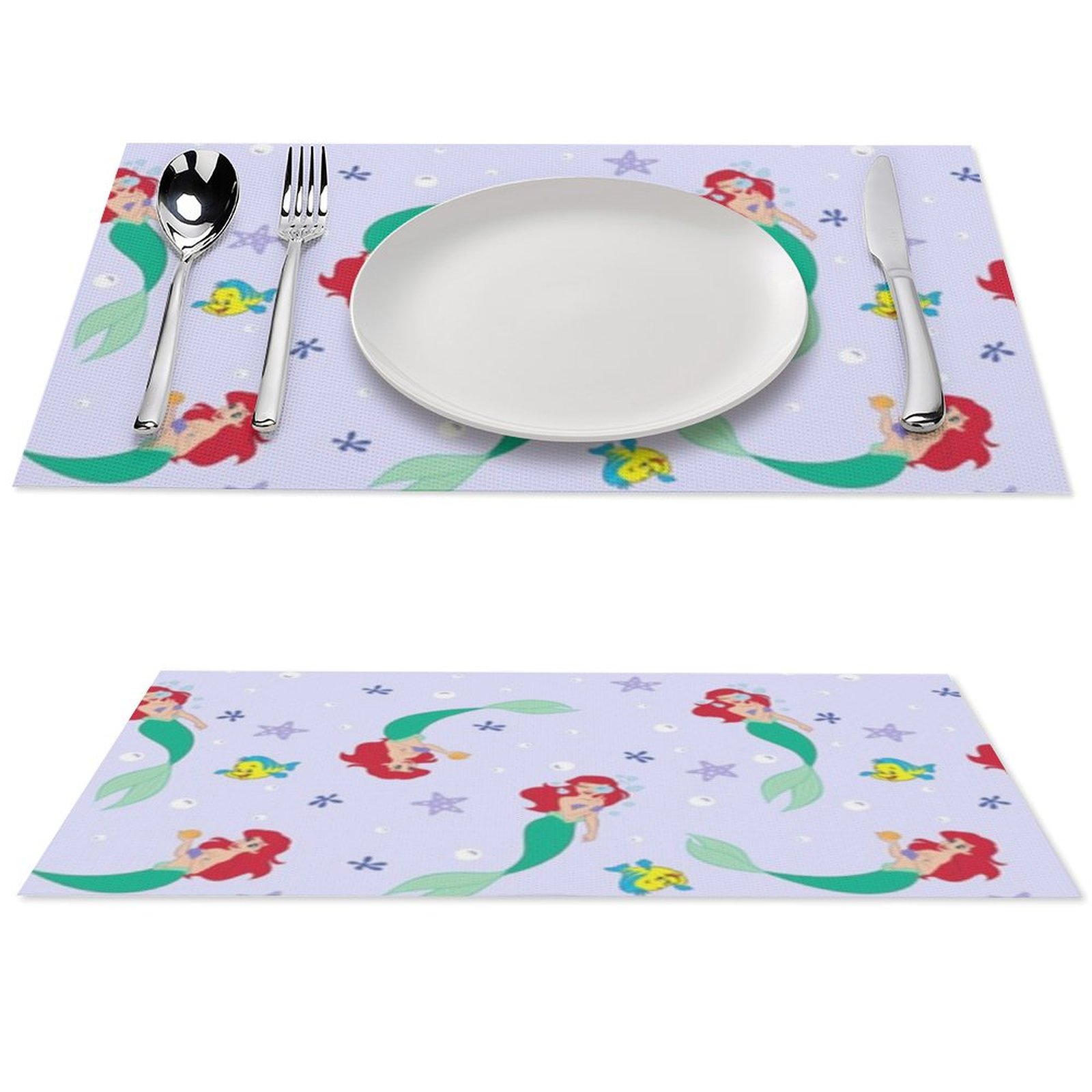 Disney Princess The Little Mermaid Ariel Cartoon placemats are suitable ...