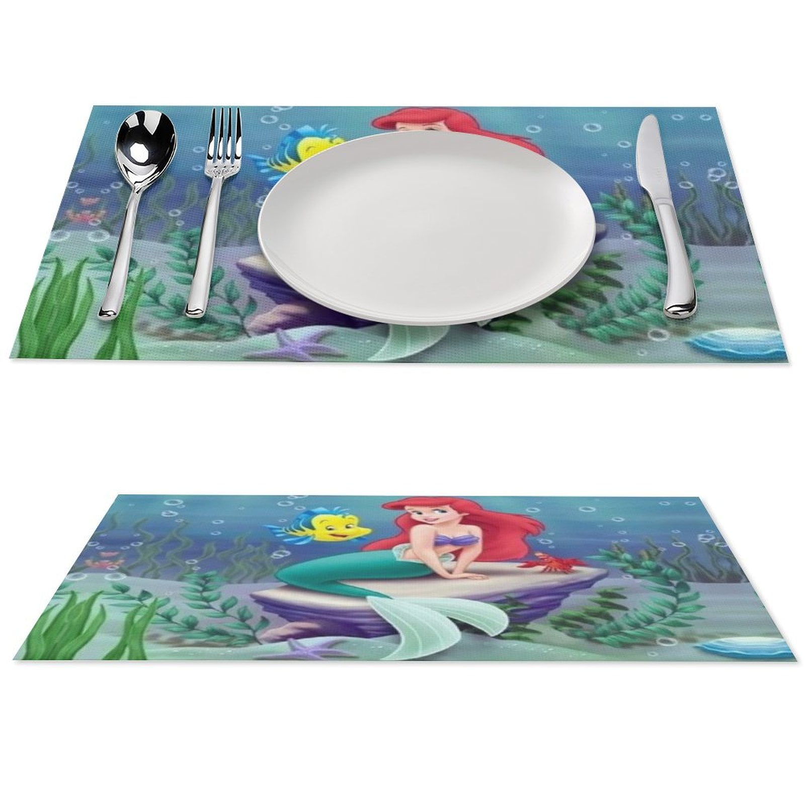 Disney Princess The Little Mermaid Ariel Cartoon placemats are suitable ...