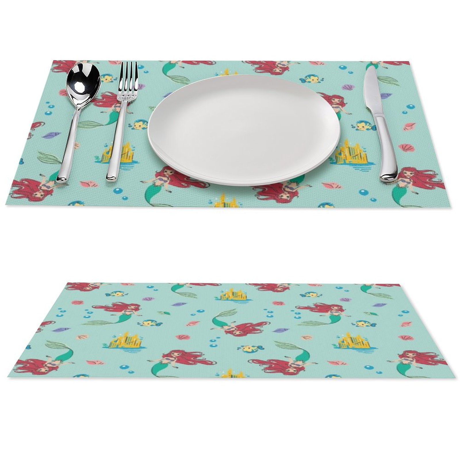 Disney Princess The Little Mermaid Ariel Cartoon placemats are suitable ...