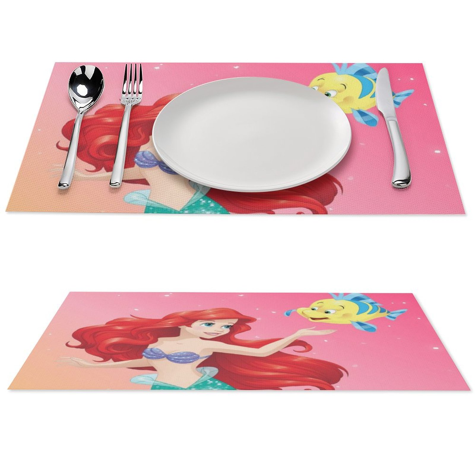 Disney Princess The Little Mermaid Ariel Cartoon placemats are suitable ...