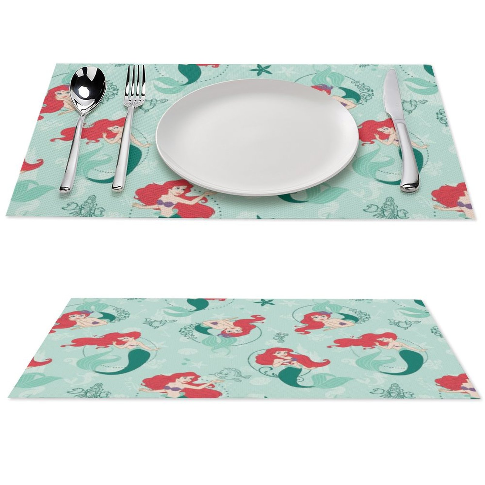 Disney Princess The Little Mermaid Ariel Cartoon placemats are suitable ...