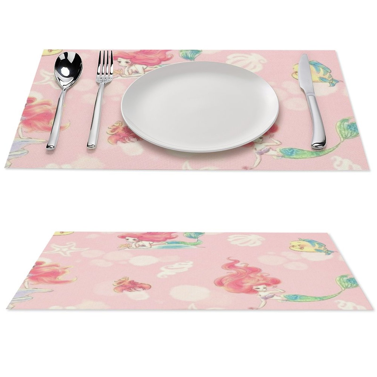 Disney Princess The Little Mermaid Ariel Cartoon placemats are suitable ...