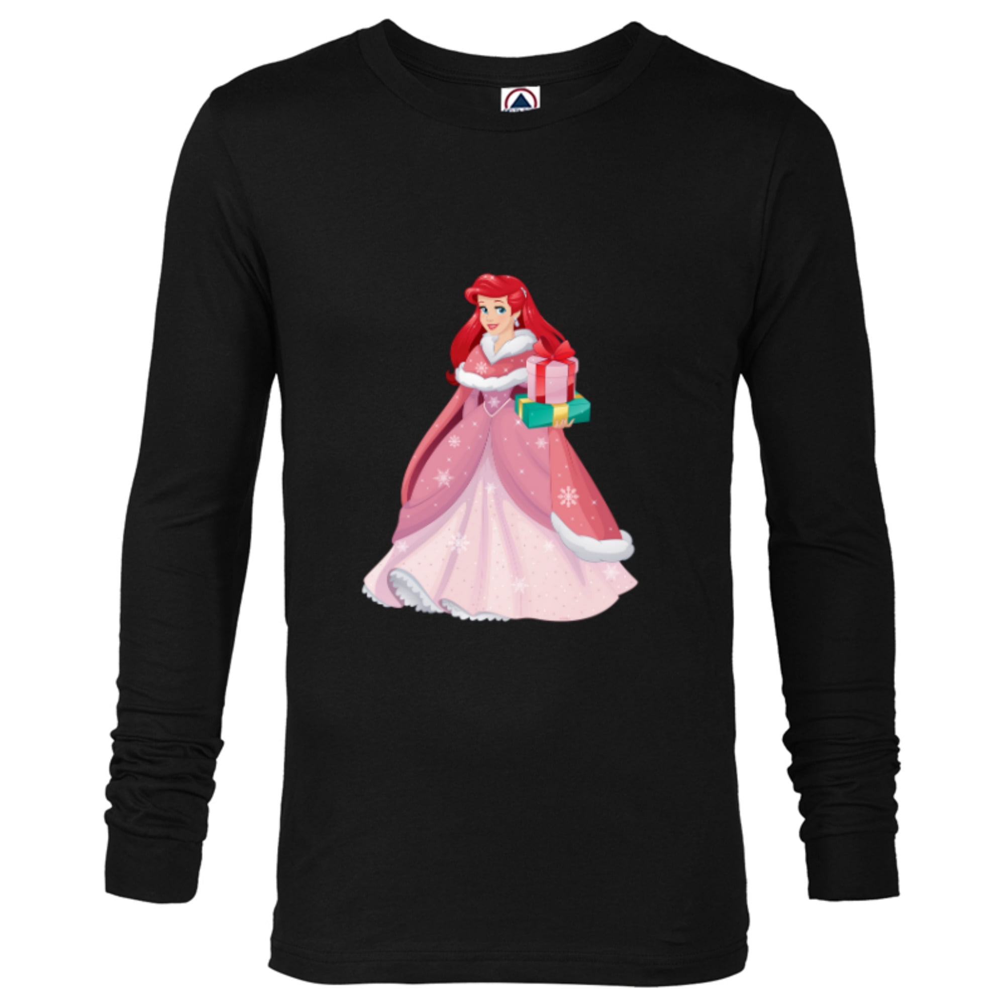 Disney Princess The Little Mermaid Ariel Christmas Gown - Long Sleeve T ...