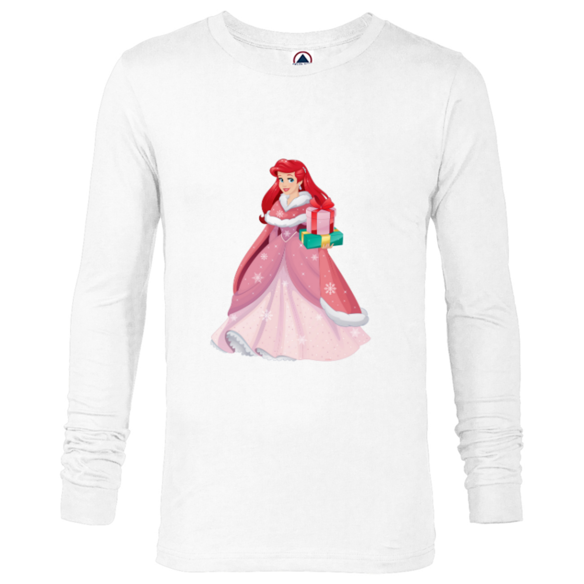 Disney Princess The Little Mermaid Ariel Christmas Gown - Long Sleeve T ...