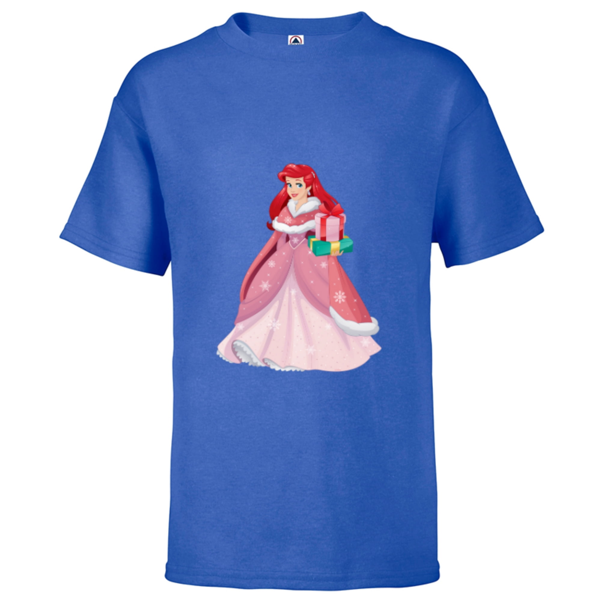 Disney Princess The Little Mermaid Ariel Christmas Gown - Short Sleeve ...