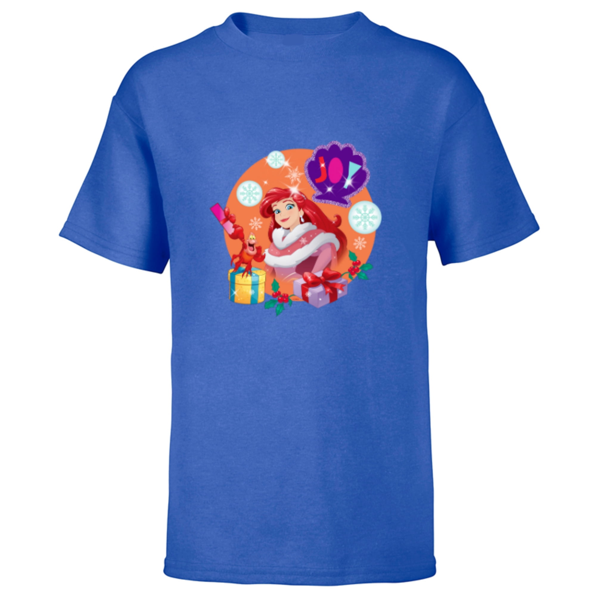 Disney Princess The Little Mermaid Ariel Christmas Joy - Short Sleeve T ...
