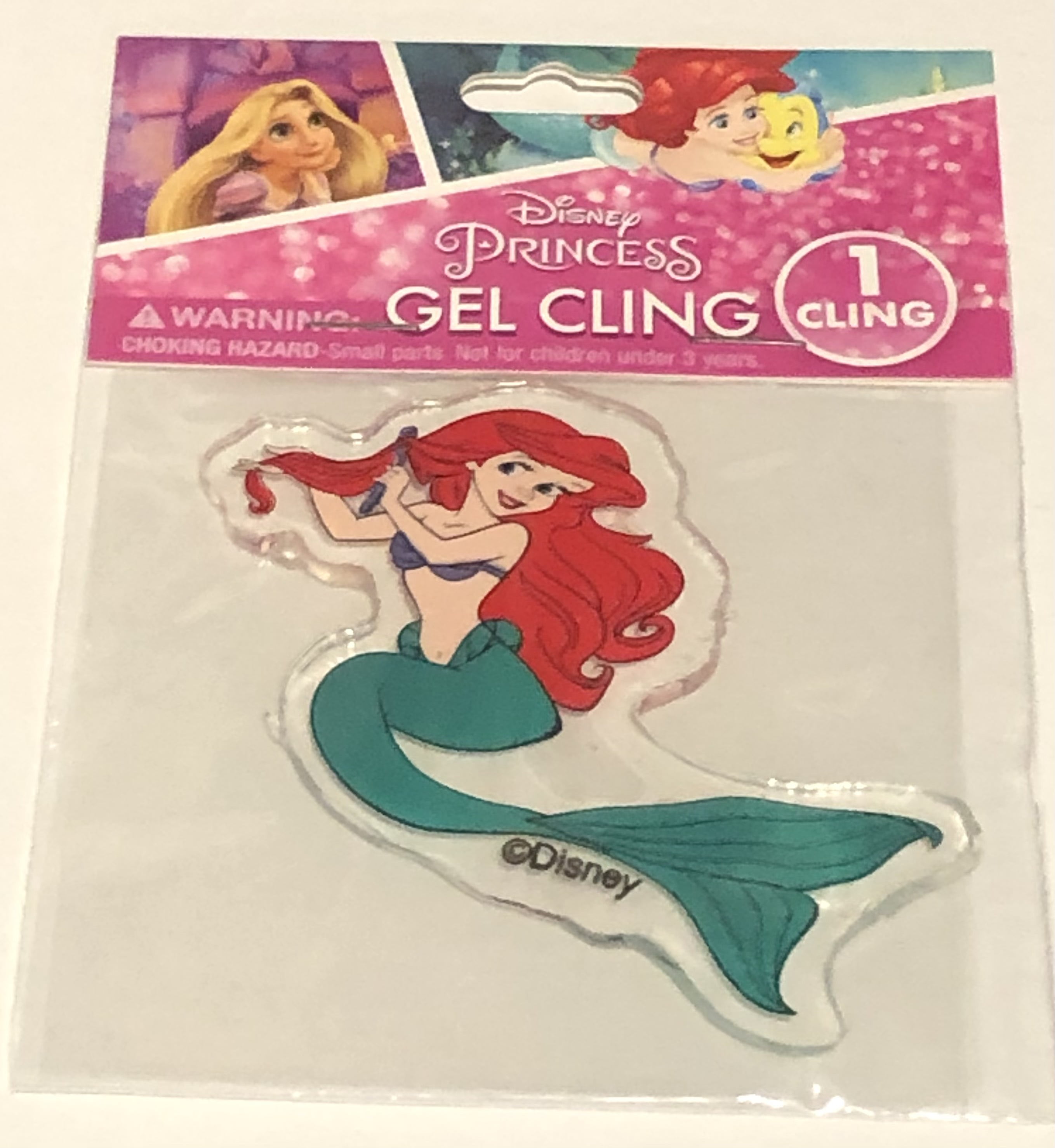 Disney Princess The Little Mermaid Ariel Gel Cling - Walmart.com