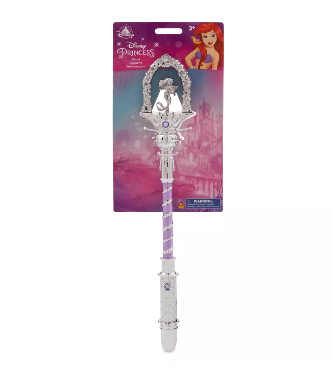 Disney Princess The Little Mermaid Ariel Light-Up Wand Toy New with ...