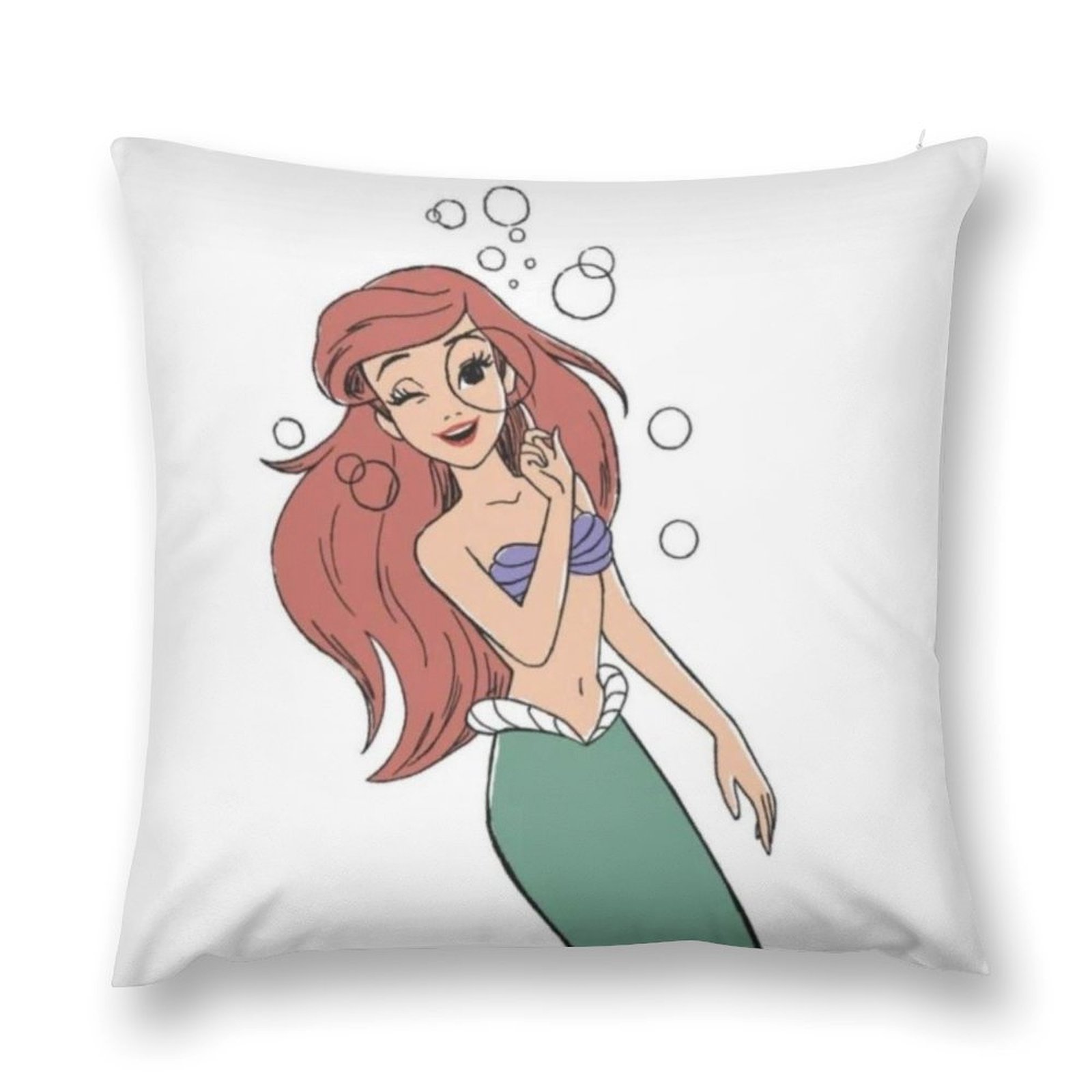 Disney Princess The Little Mermaid Ariel Pillowcase Cartoon Anime for ...