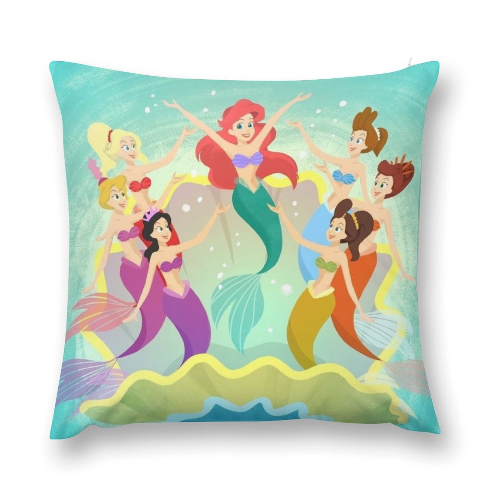 Disney Princess The Little Mermaid Ariel Pillowcase Cartoon Anime for ...