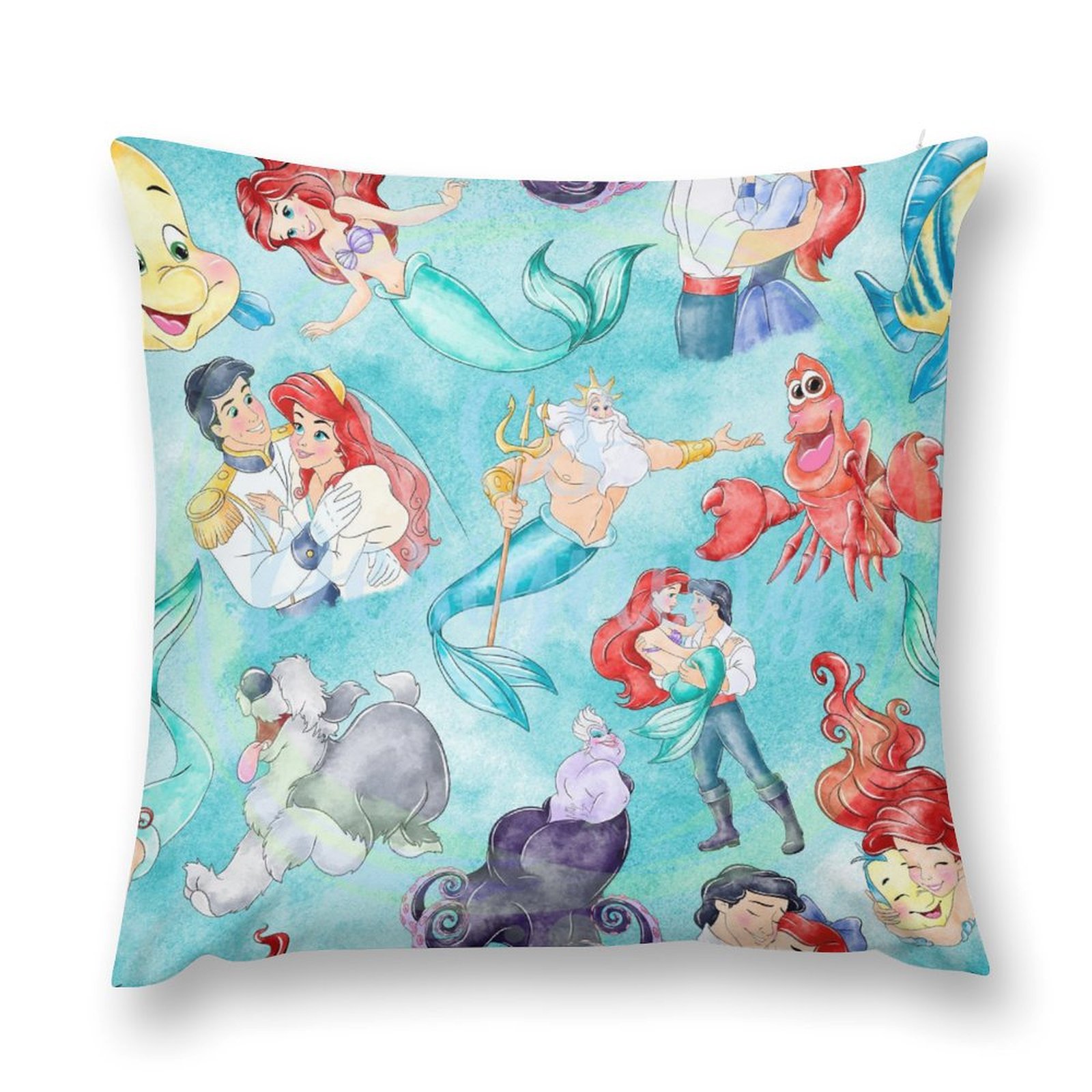 Disney Princess The Little Mermaid Ariel Pillowcase Cartoon Anime for ...