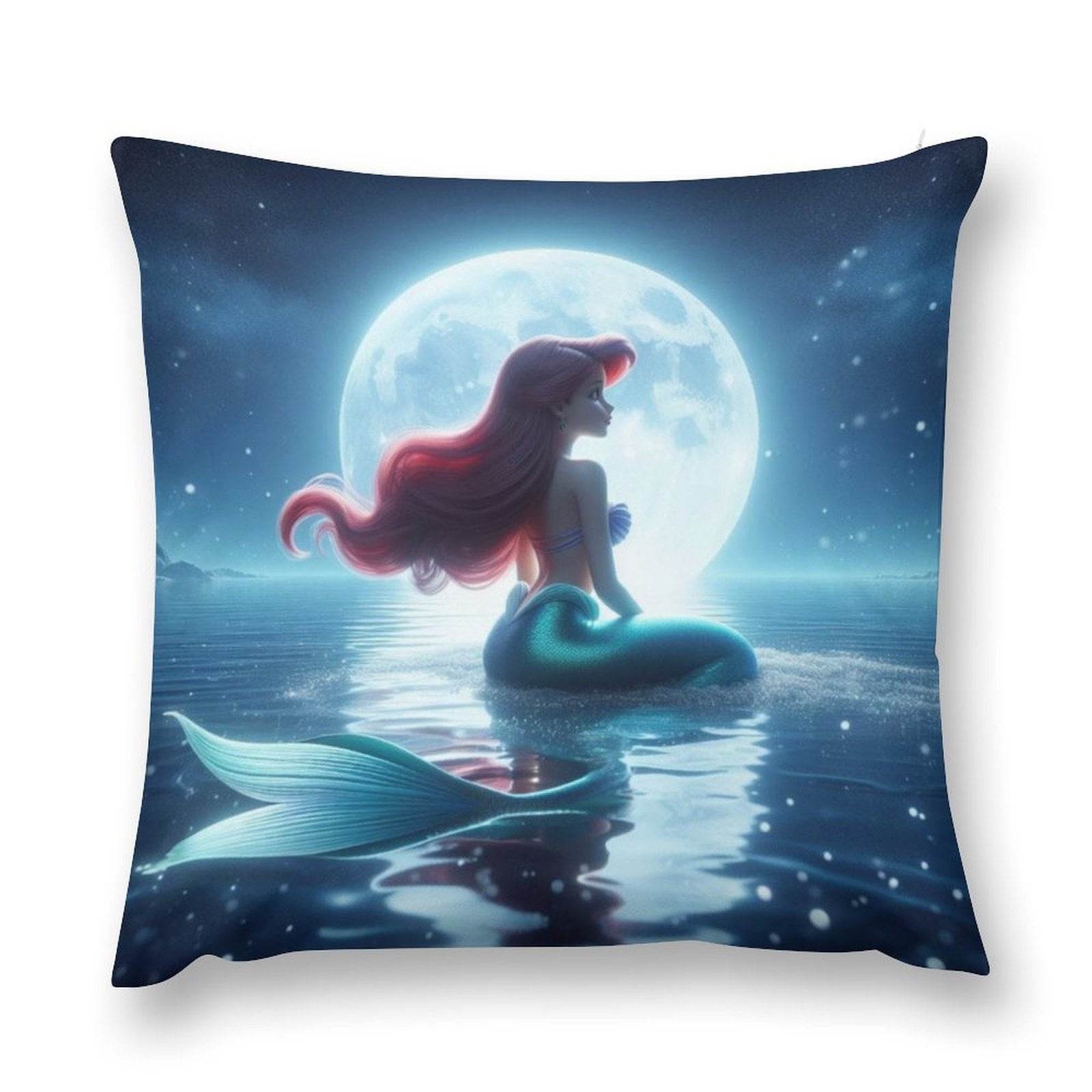 Disney Princess The Little Mermaid Ariel Pillowcase Cartoon Anime for ...