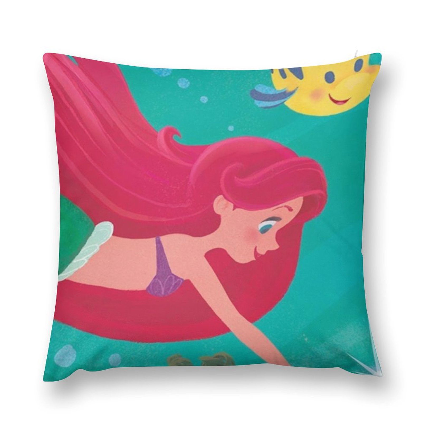 Disney Princess The Little Mermaid Ariel Pillowcase Cartoon Anime for ...