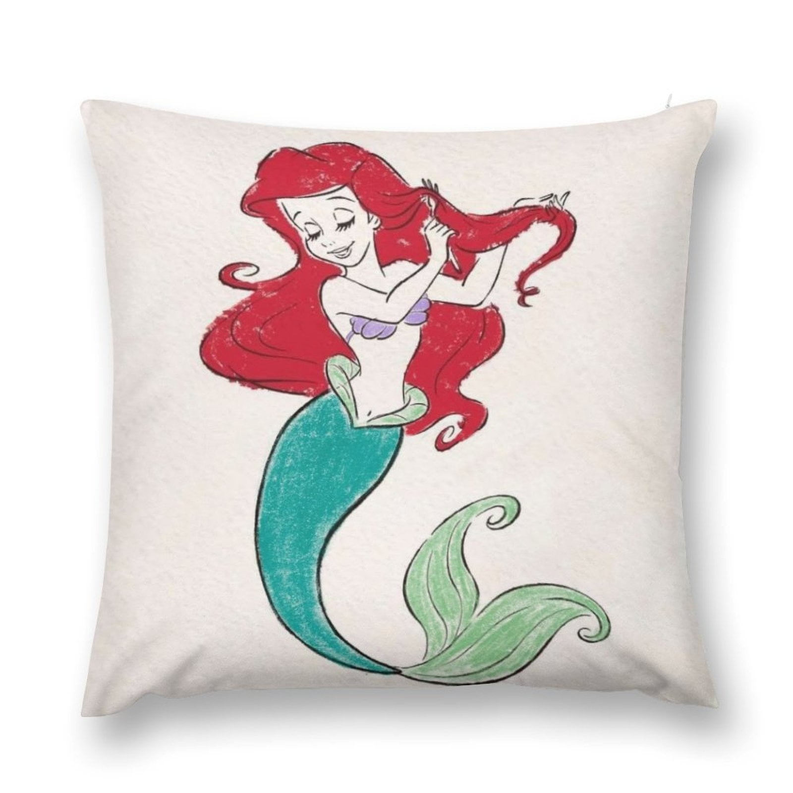 Disney Princess The Little Mermaid Ariel Pillowcase Cartoon Anime for ...
