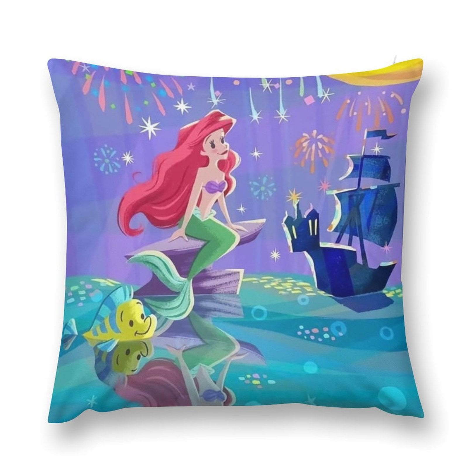 Disney Princess The Little Mermaid Ariel Pillowcase Cartoon Anime for ...