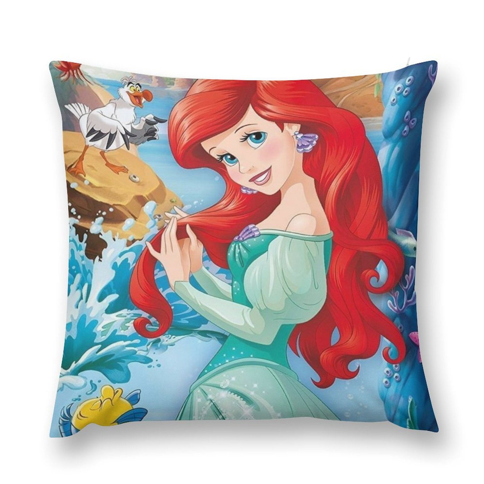 Disney Princess The Little Mermaid Ariel Pillowcase Cartoon Anime for ...