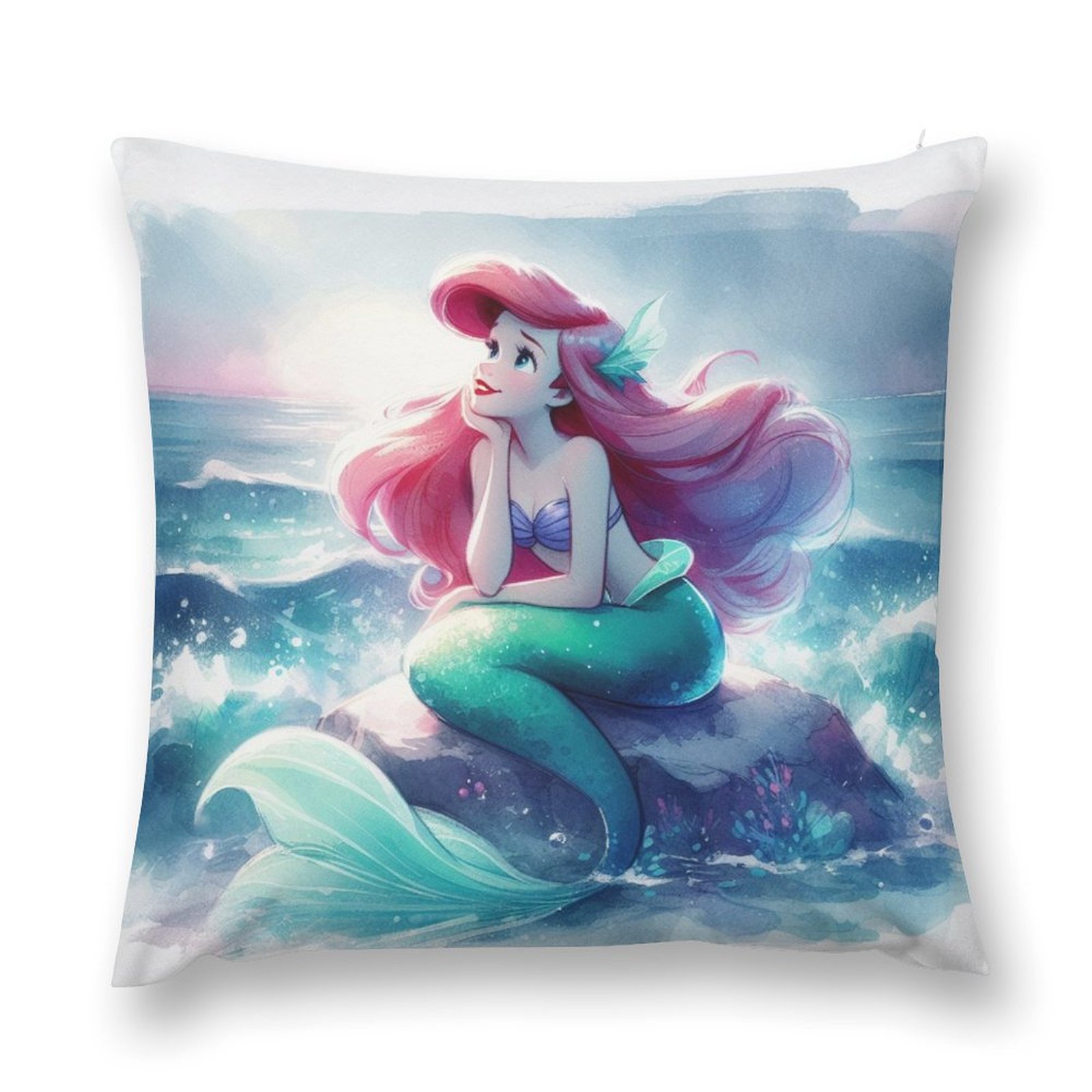 Disney Princess The Little Mermaid Ariel Pillowcase Cartoon Anime for ...