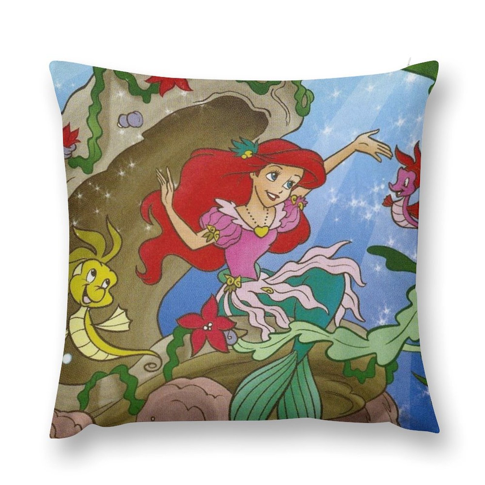 Disney Princess The Little Mermaid Ariel Pillowcase Cartoon Anime for ...