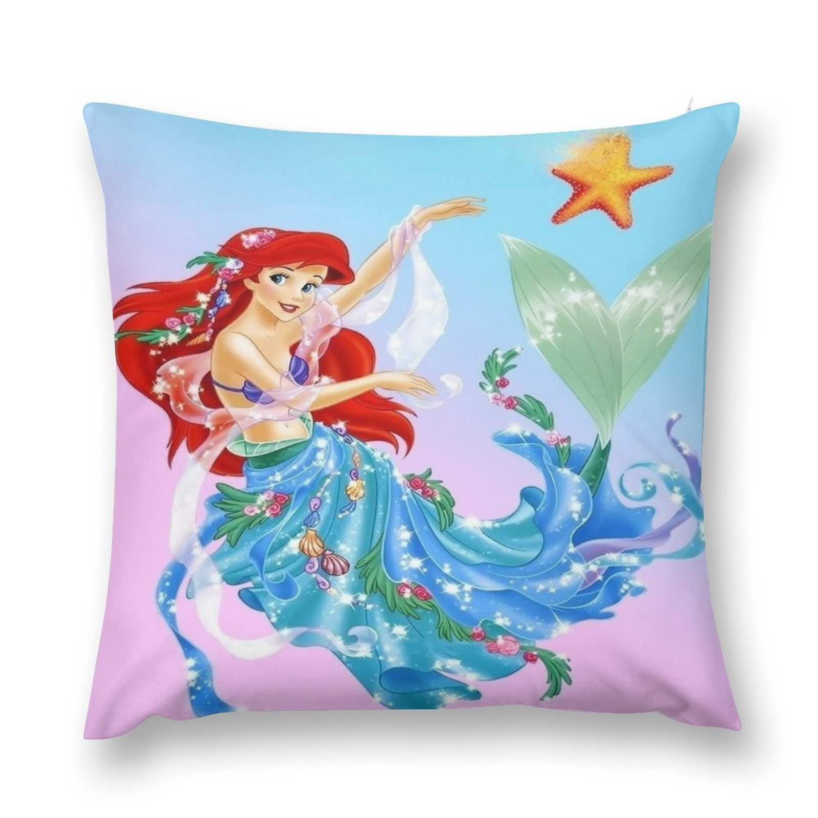 Disney Princess The Little Mermaid Ariel Pillowcase Cartoon Anime for ...