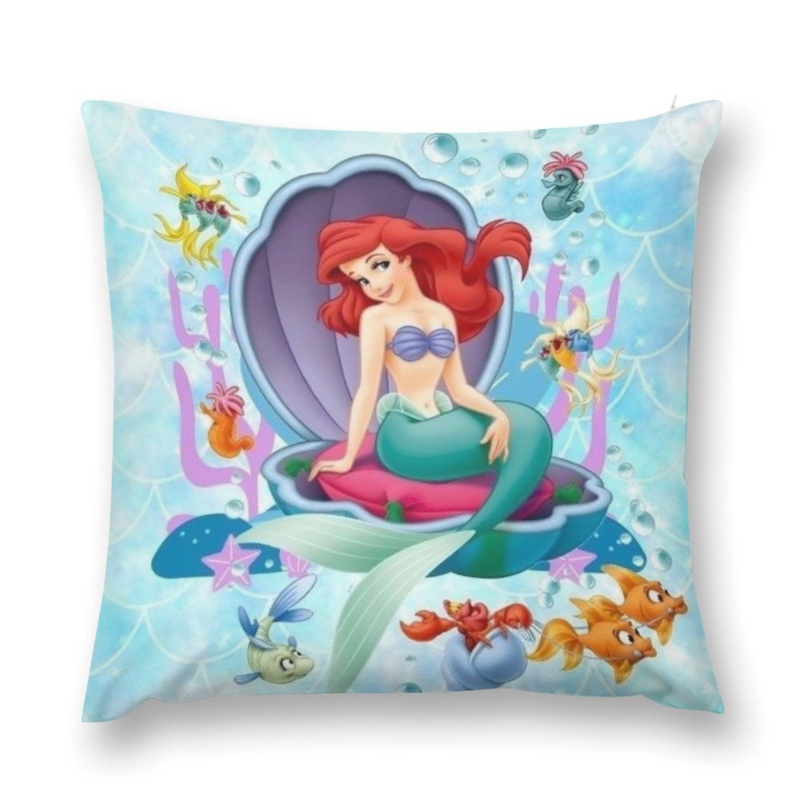 Disney Princess The Little Mermaid Ariel Pillowcase Cartoon Anime for ...
