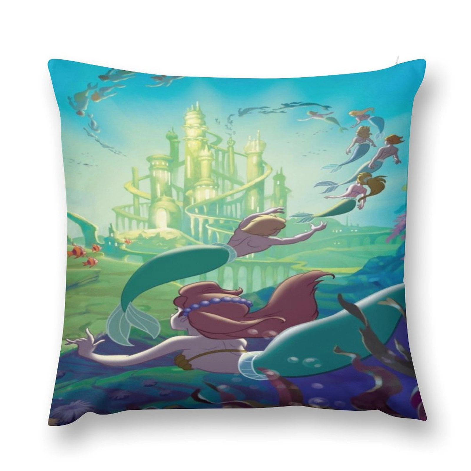 Disney Princess The Little Mermaid Ariel Pillowcase Cartoon Anime for ...