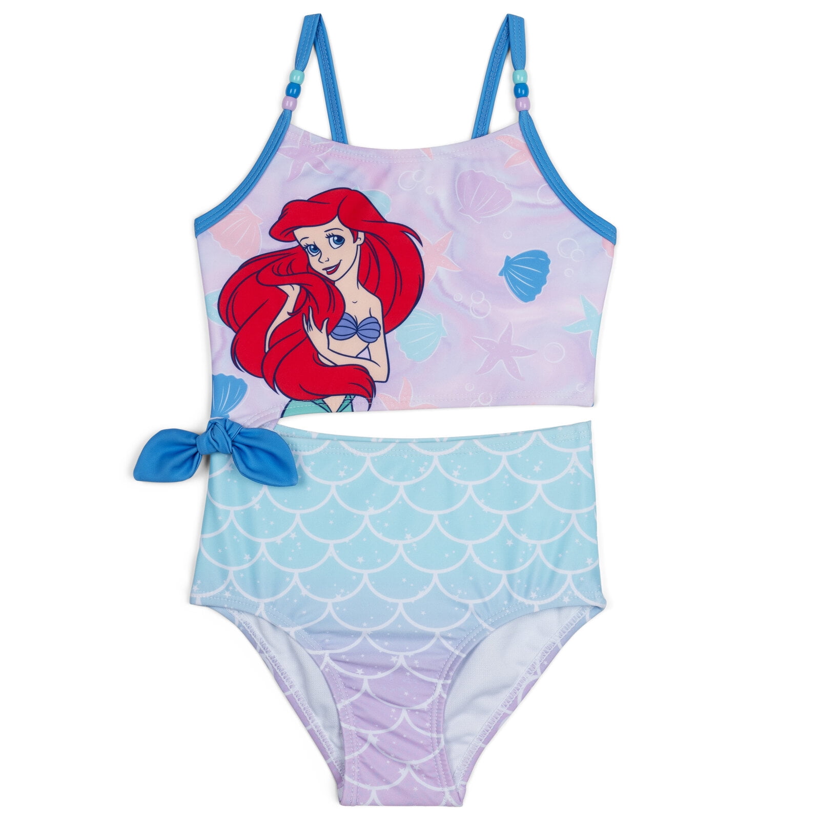 Disney Princess The Little Mermaid Ariel Racerback One Piece Bathing ...