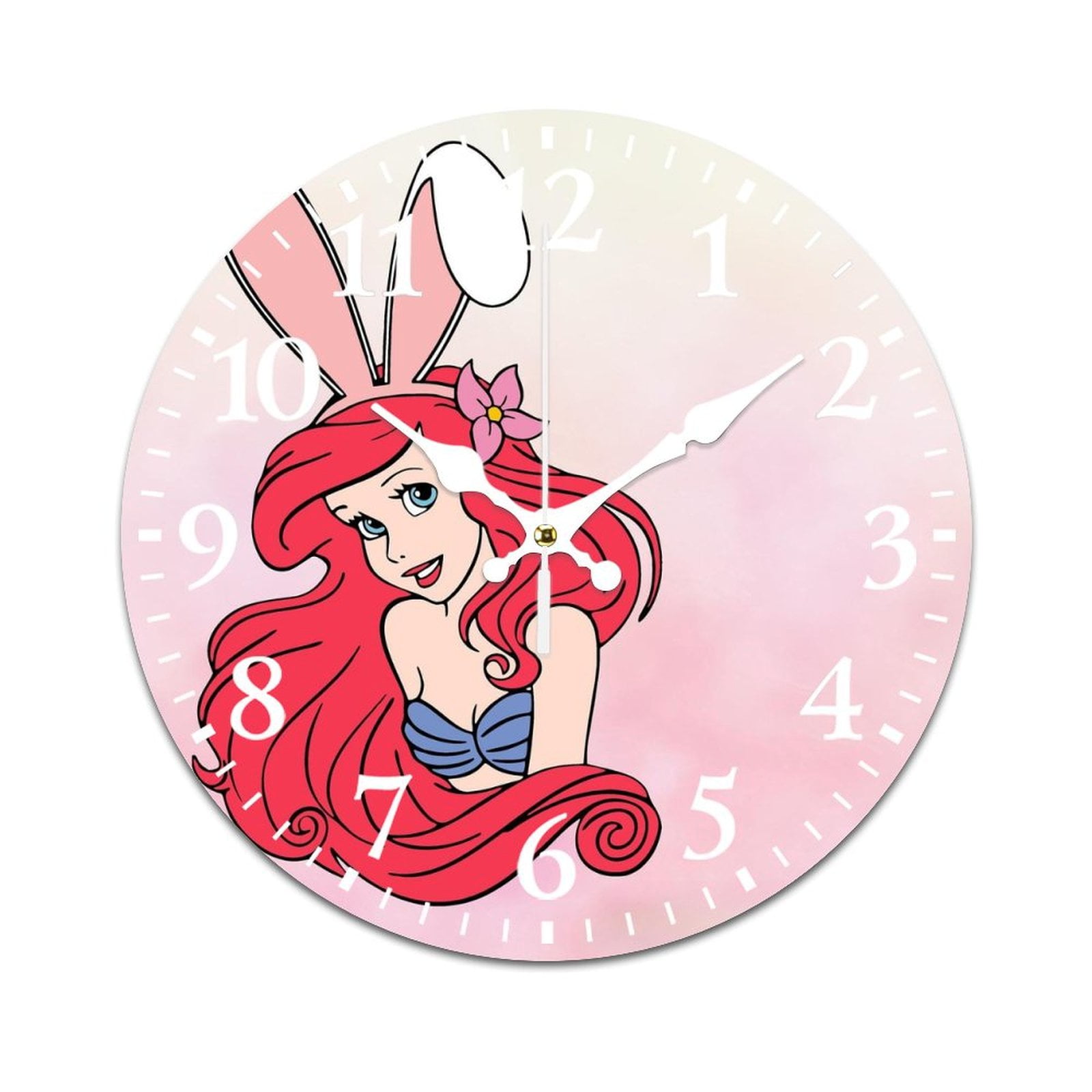Disney Princess The Little Mermaid Ariel wall clocks battery operated ...
