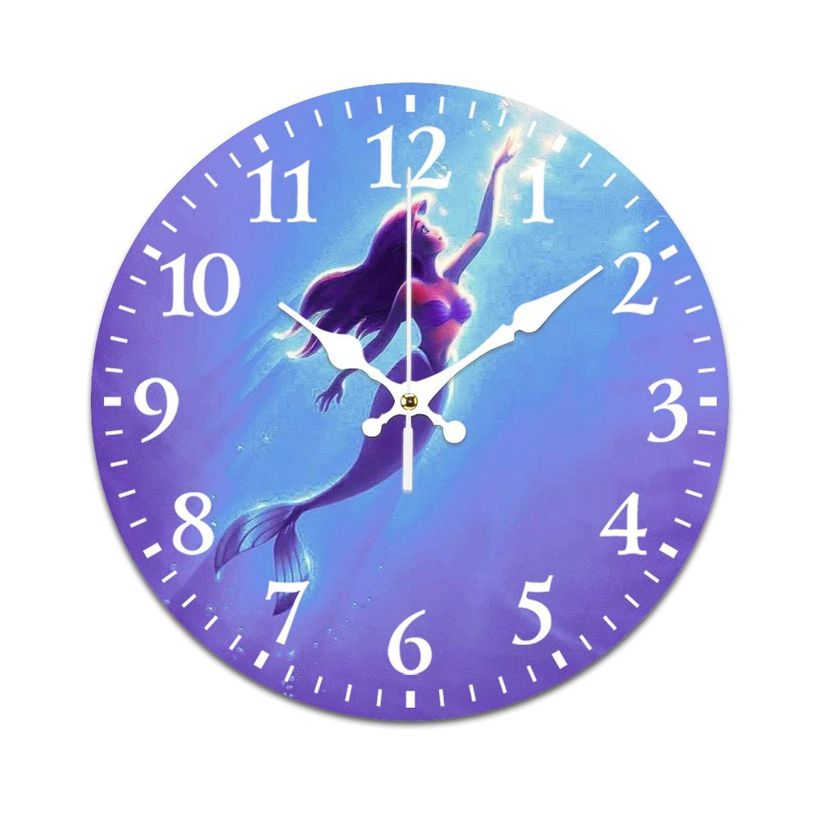Disney Princess The Little Mermaid Ariel wall clocks battery operated ...