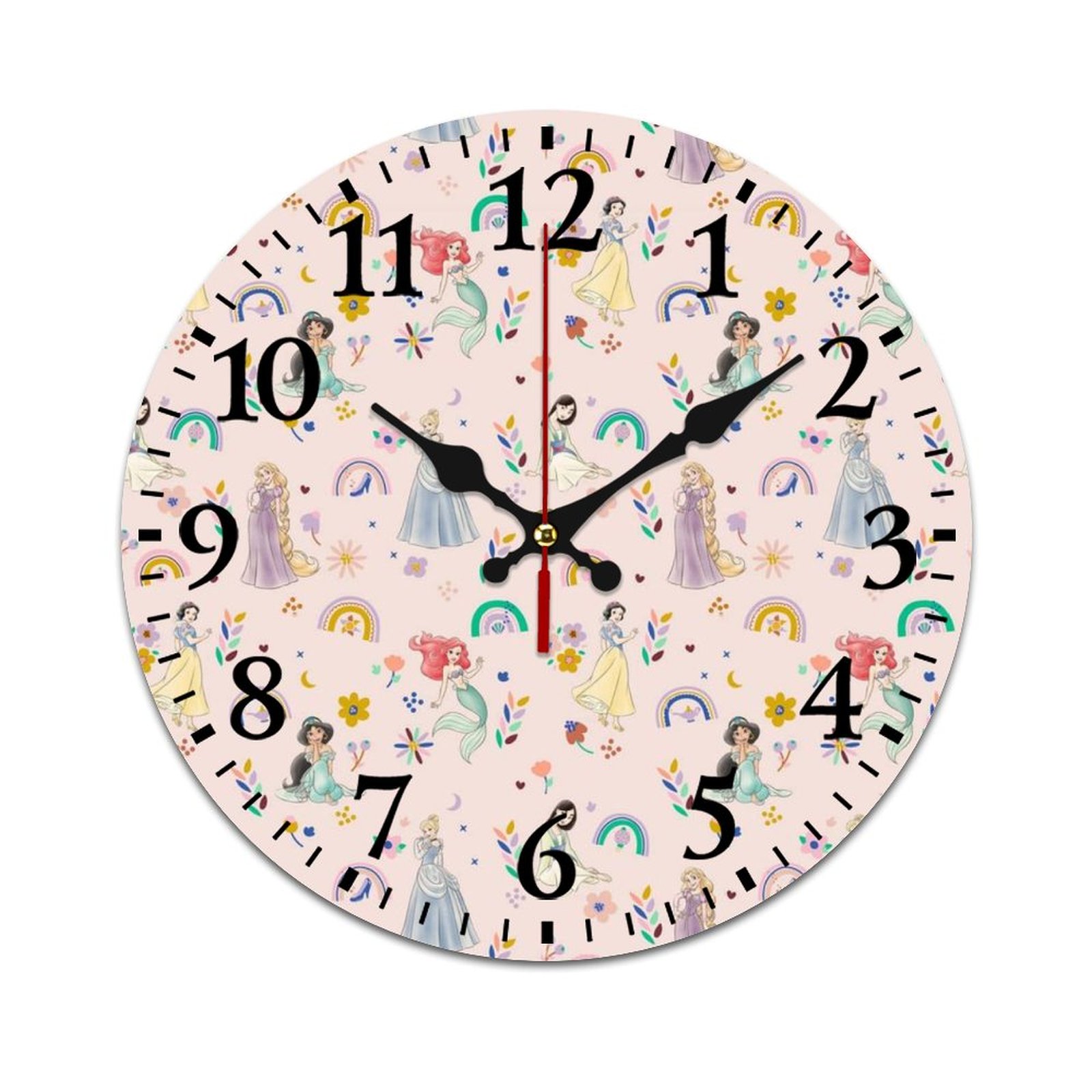 Disney Princess The Little Mermaid Ariel wall clocks battery operated ...