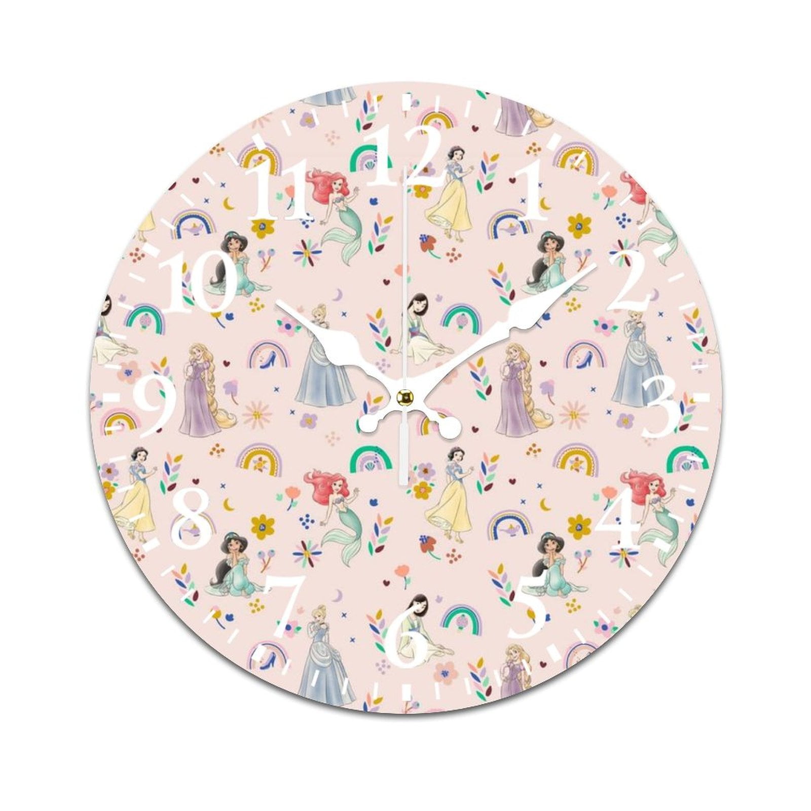 Disney Princess The Little Mermaid Ariel wall clocks battery operated decorative 30cm/11.8in ...