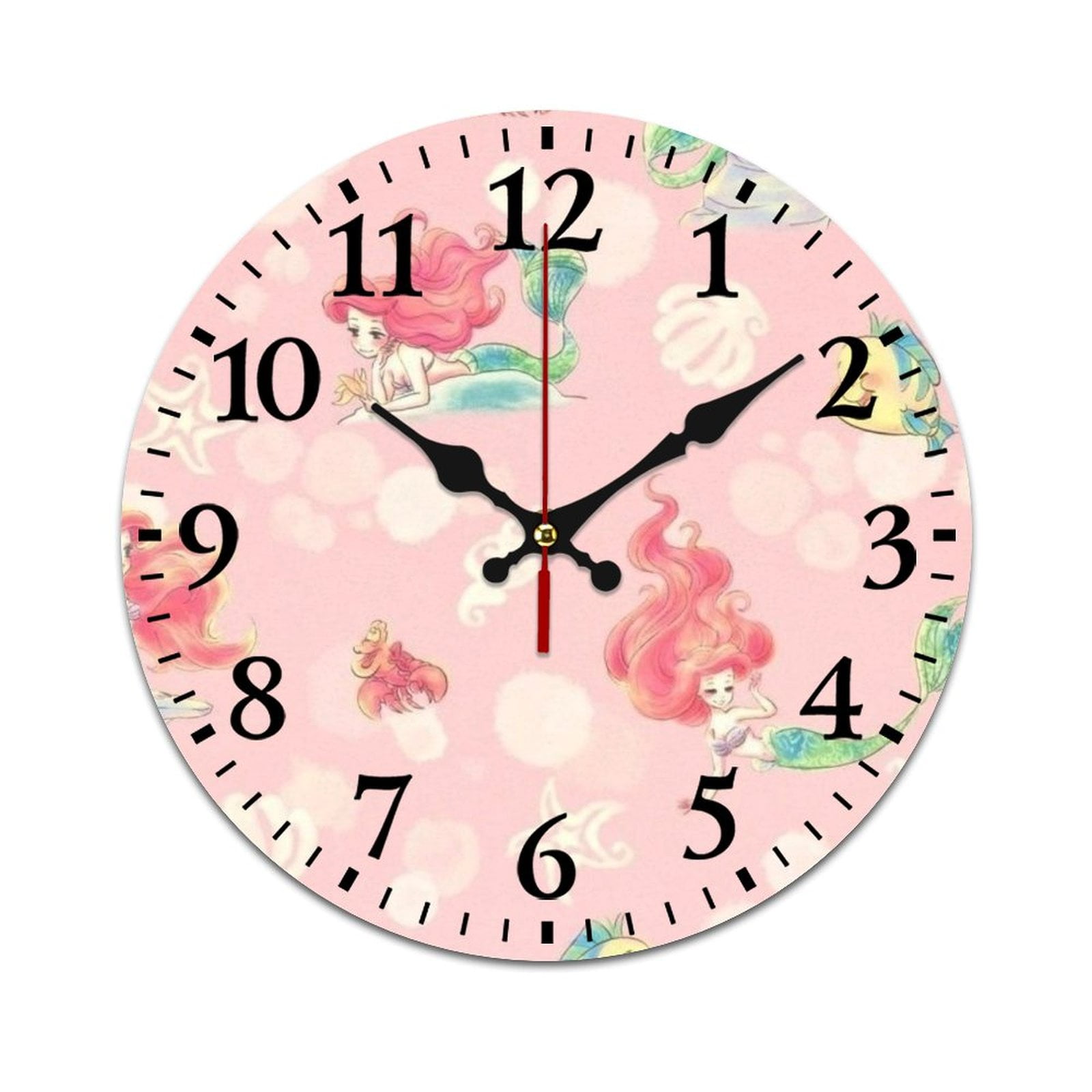 Disney Princess The Little Mermaid Ariel wall clocks battery operated ...