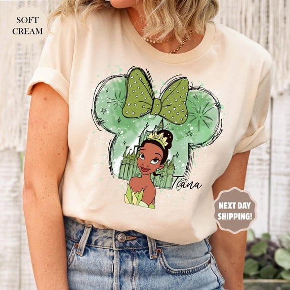 Disney Princess Tiana Castle Shirt, Disney Character Shirt, Princess ...