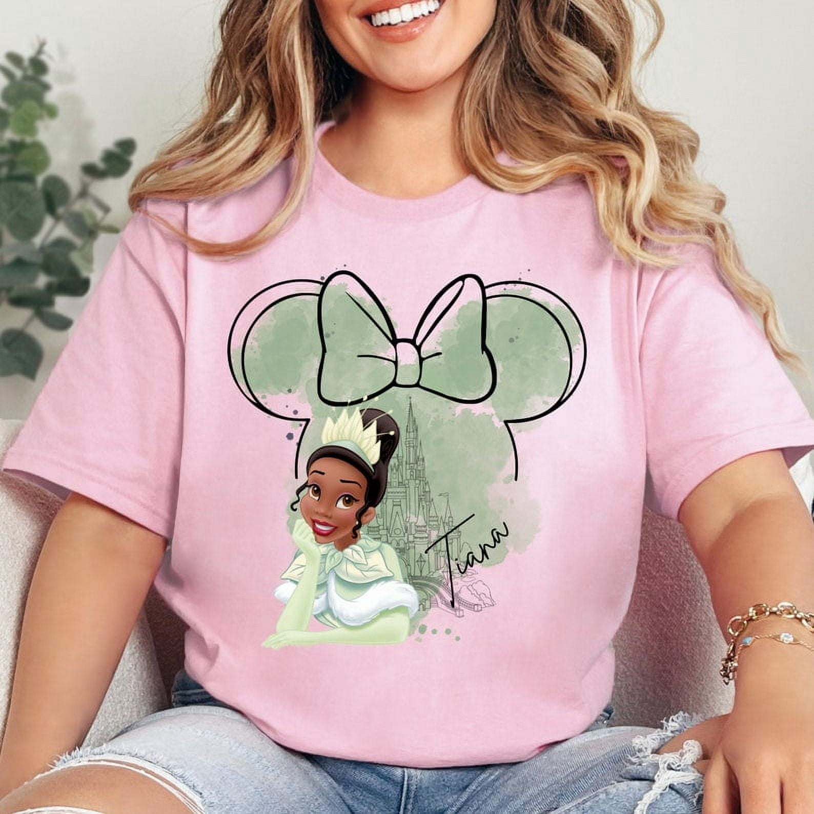 Disney Princess Tiana Castle Shirt, Tiana Princess Shirt, Disney ...