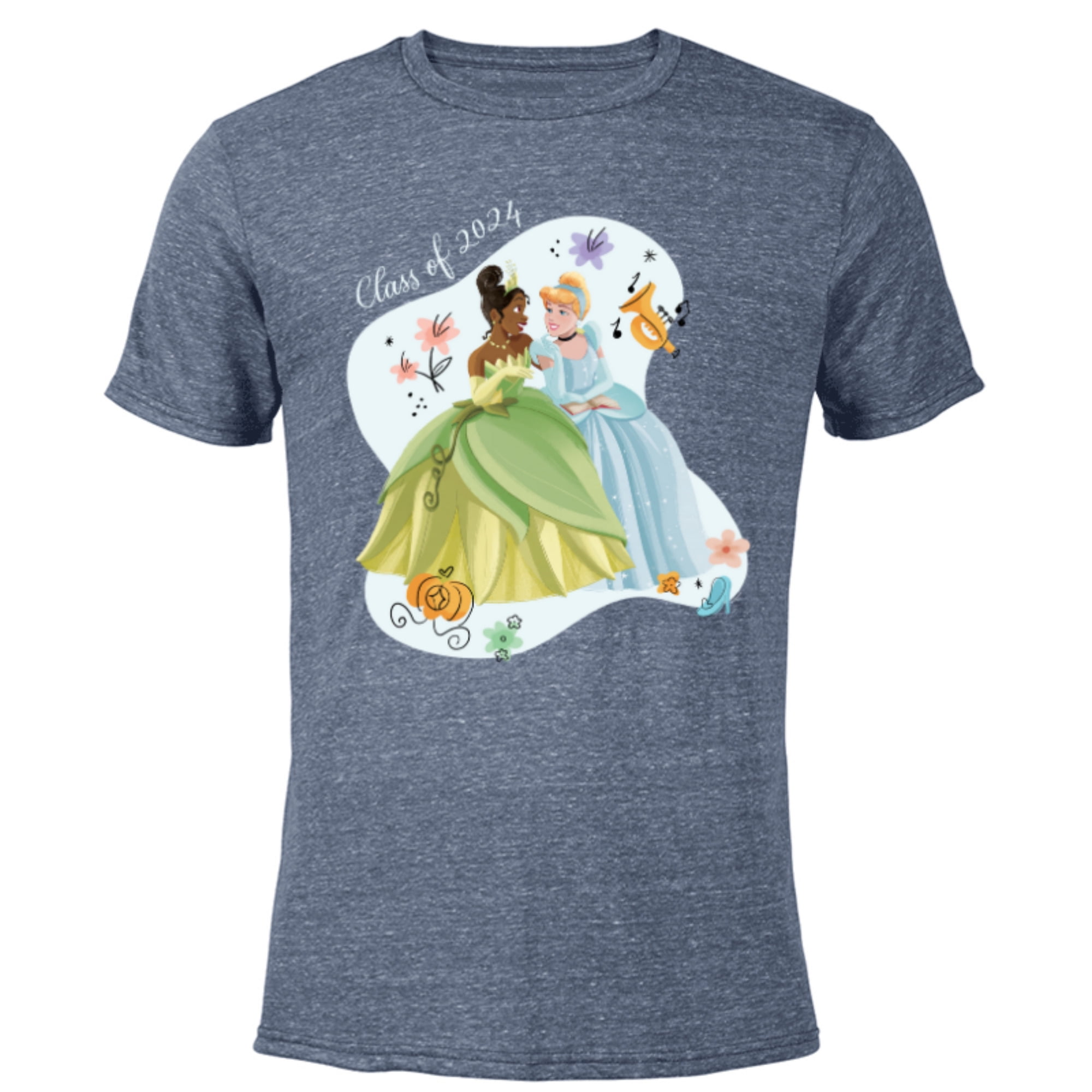 Disney Princess Tiana & Cinderella Graduation Class of 2024 - Short ...