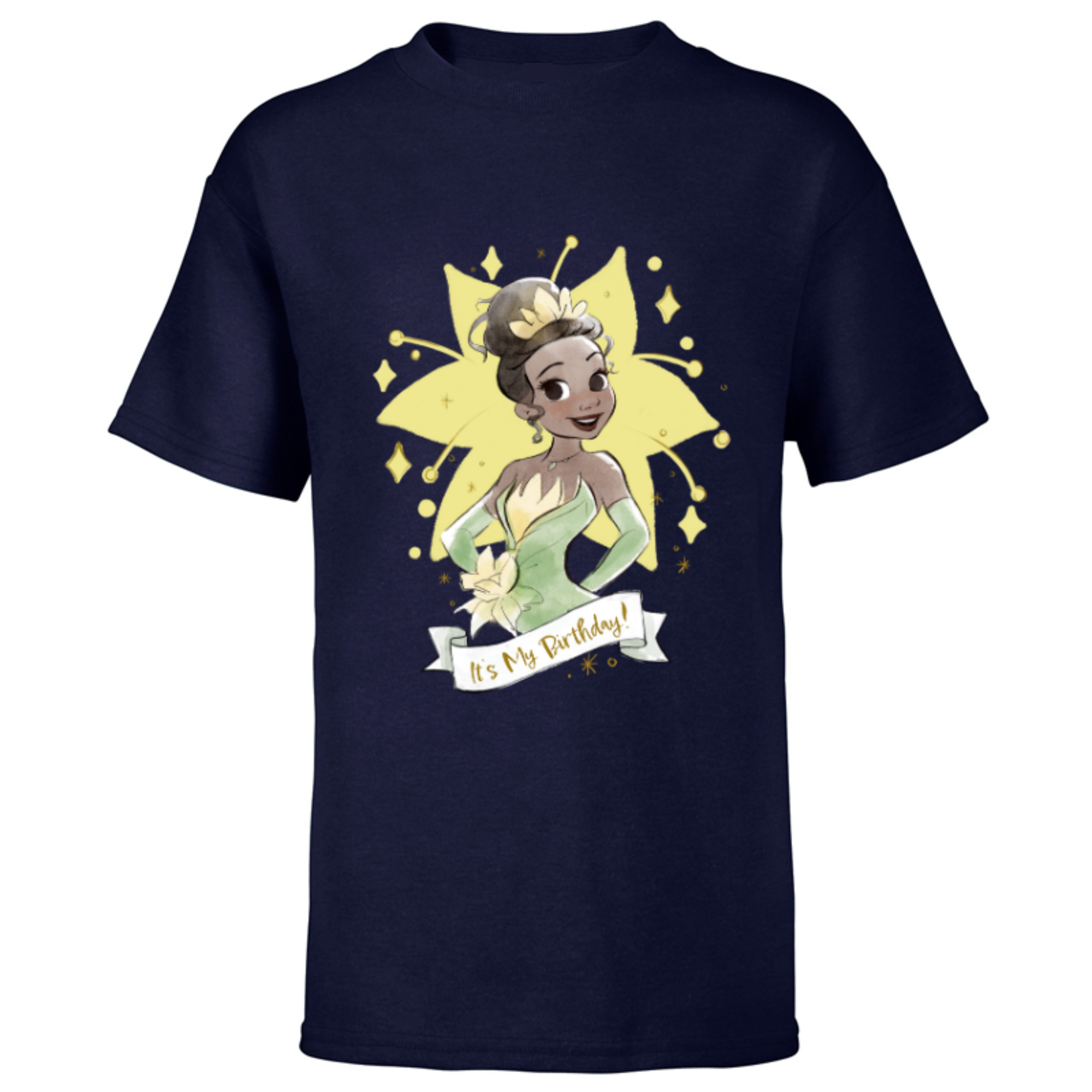 Disney Princess Tiana It’s My Birthday - Short Sleeve T-Shirt for Kids ...