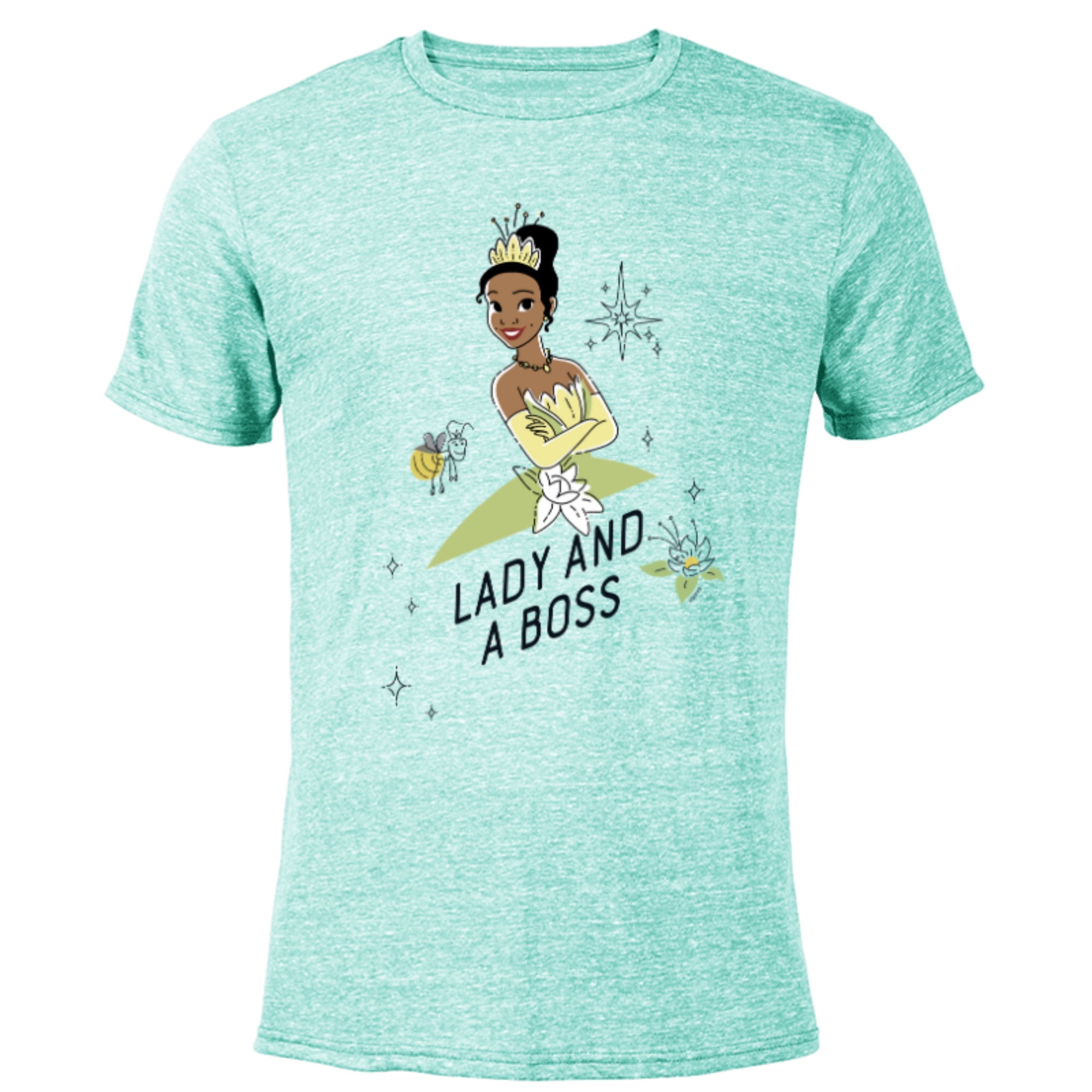 Disney Princess Tiana Lady Boss - Short Sleeve Blended T-Shirt for ...