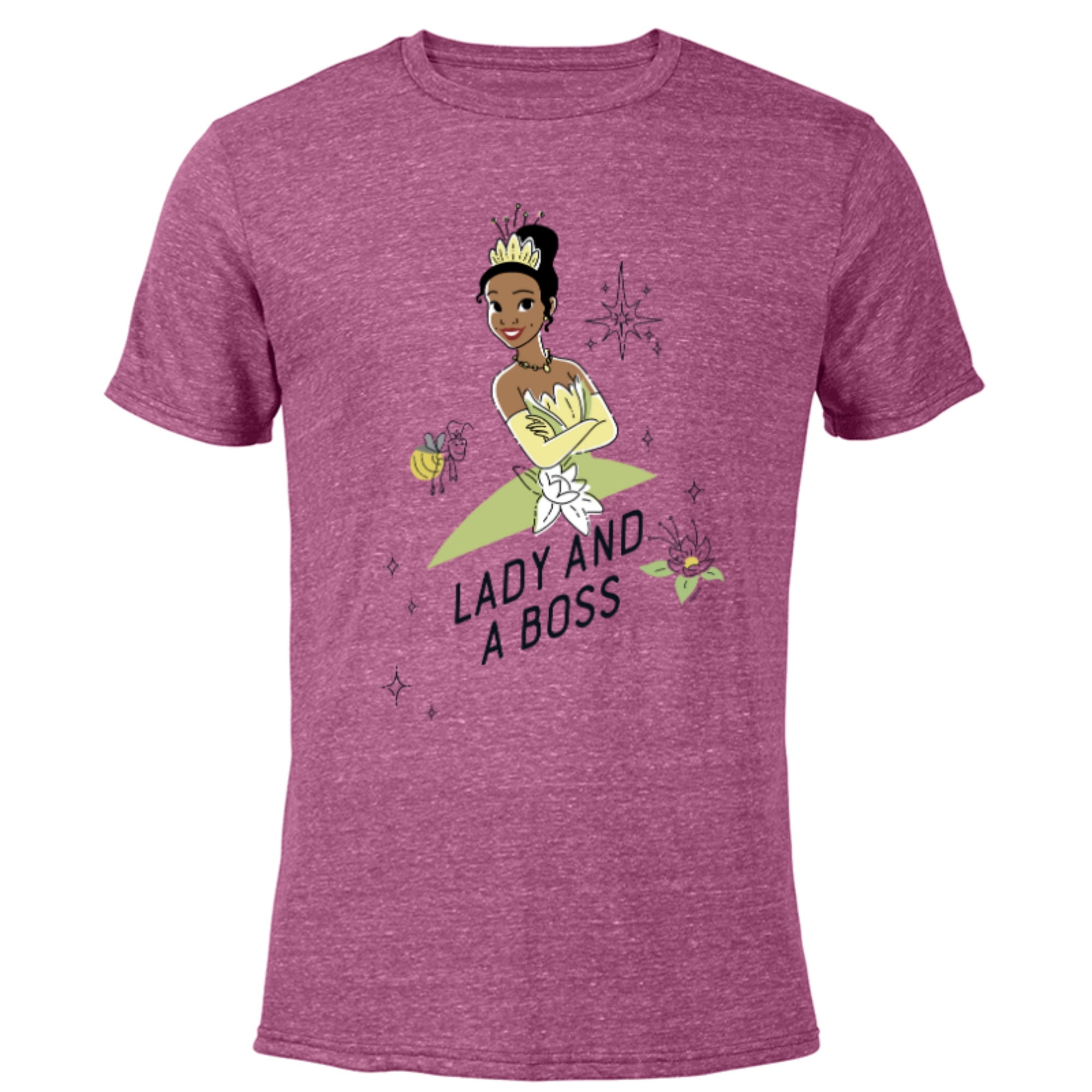 Disney Princess Tiana Lady Boss - Short Sleeve Blended T-Shirt for ...