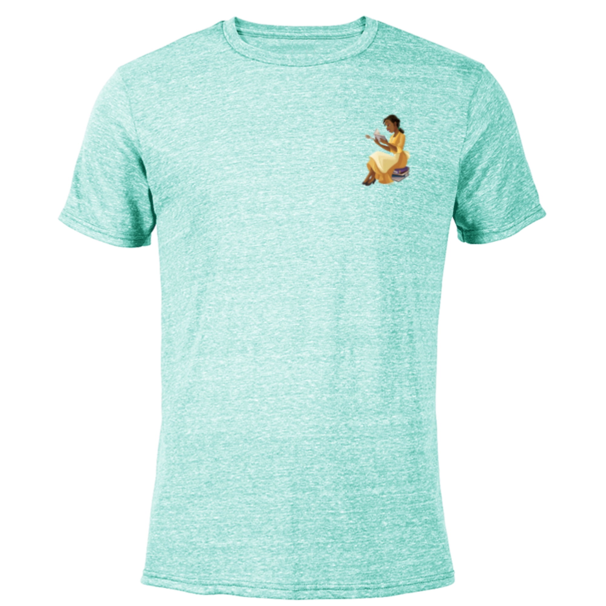 Disney Princess Tiana Small Print - Short Sleeve Blended T-Shirt for ...