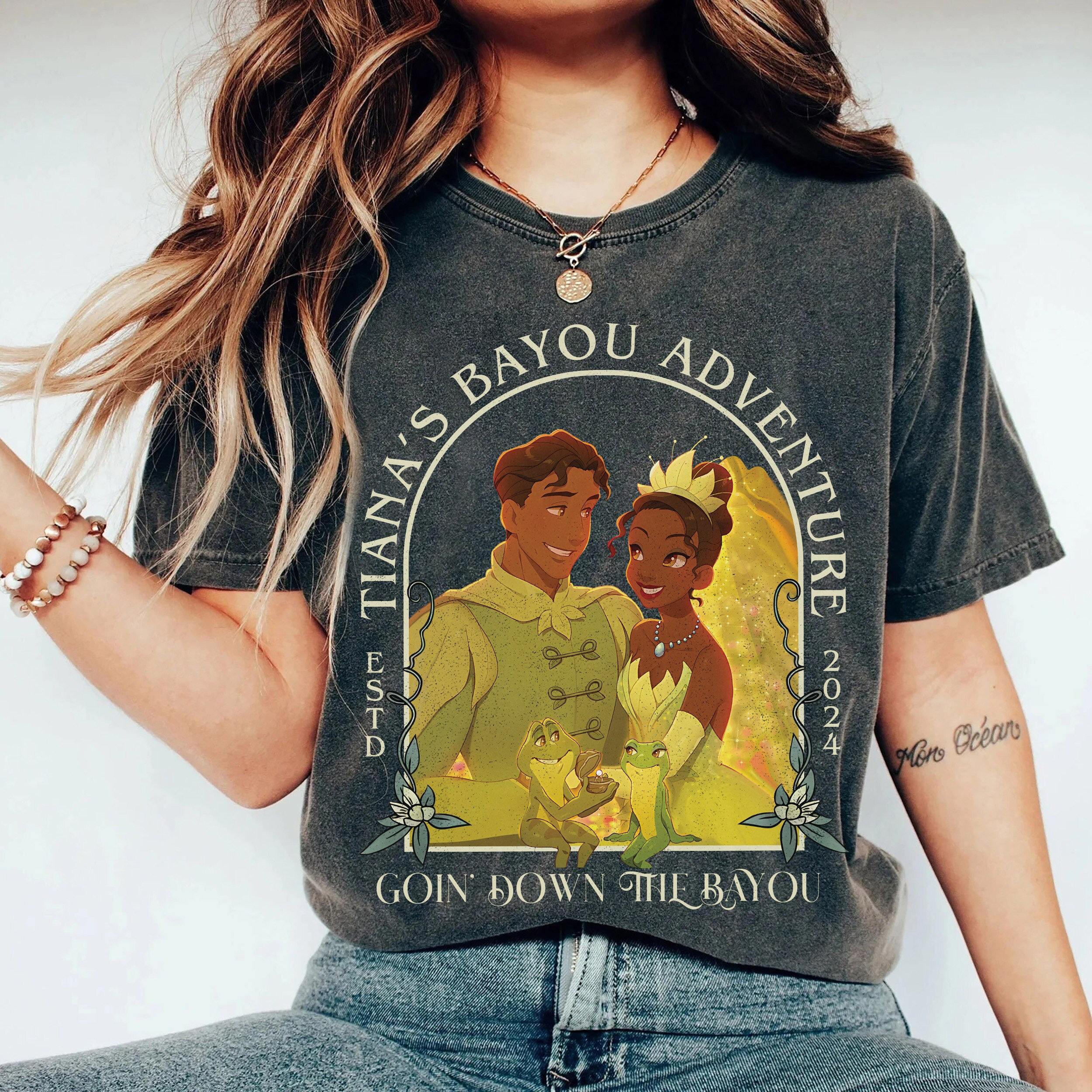 Disney Princess Tiana's Bayou Adventure Tee, Walt Disney Princess And ...