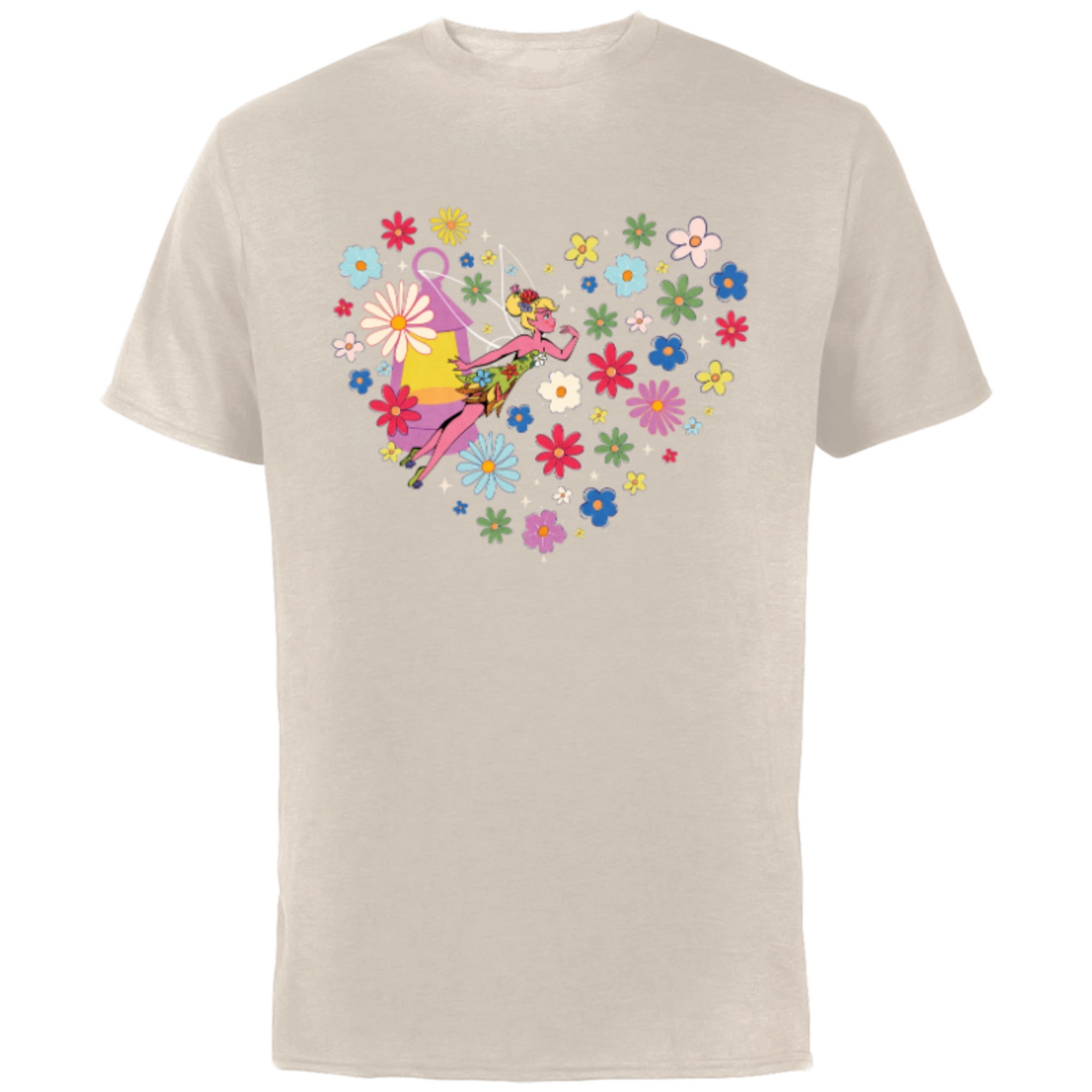 Disney Princess Tinker Bell Fairy and Flower Heart - Short Sleeve ...