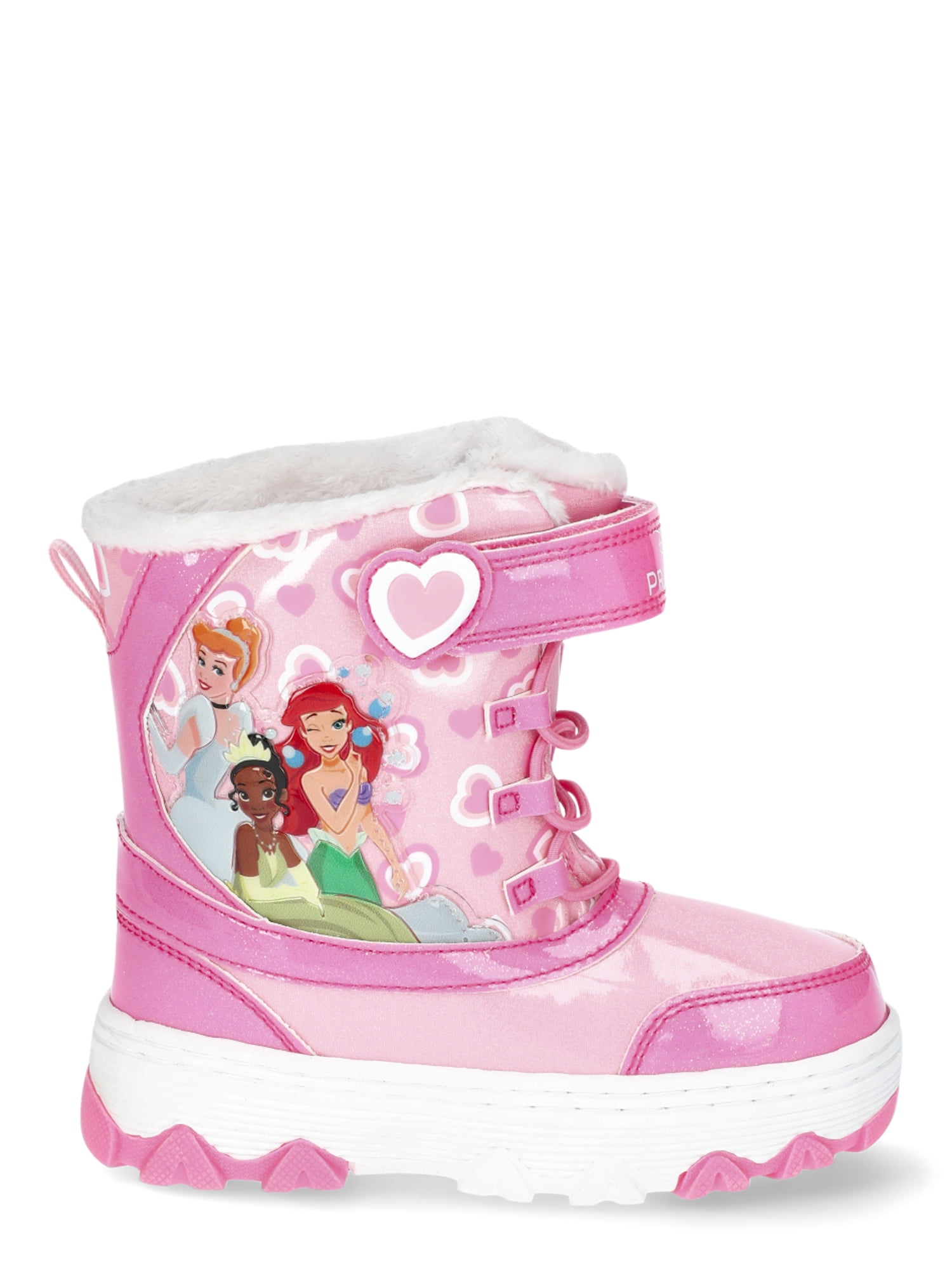 Disney Toddler Girls Princesses Snow Boots - Walmart.com