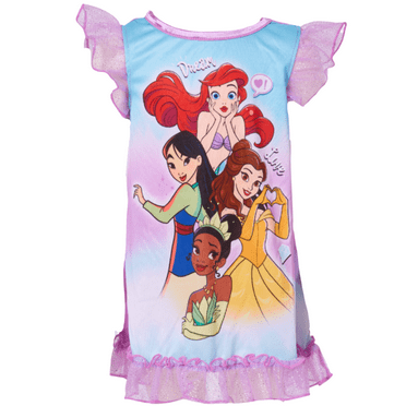 Disney Toddler Girls' Princess Fantasy Nightgown, Rapunzel Design, 3T ...