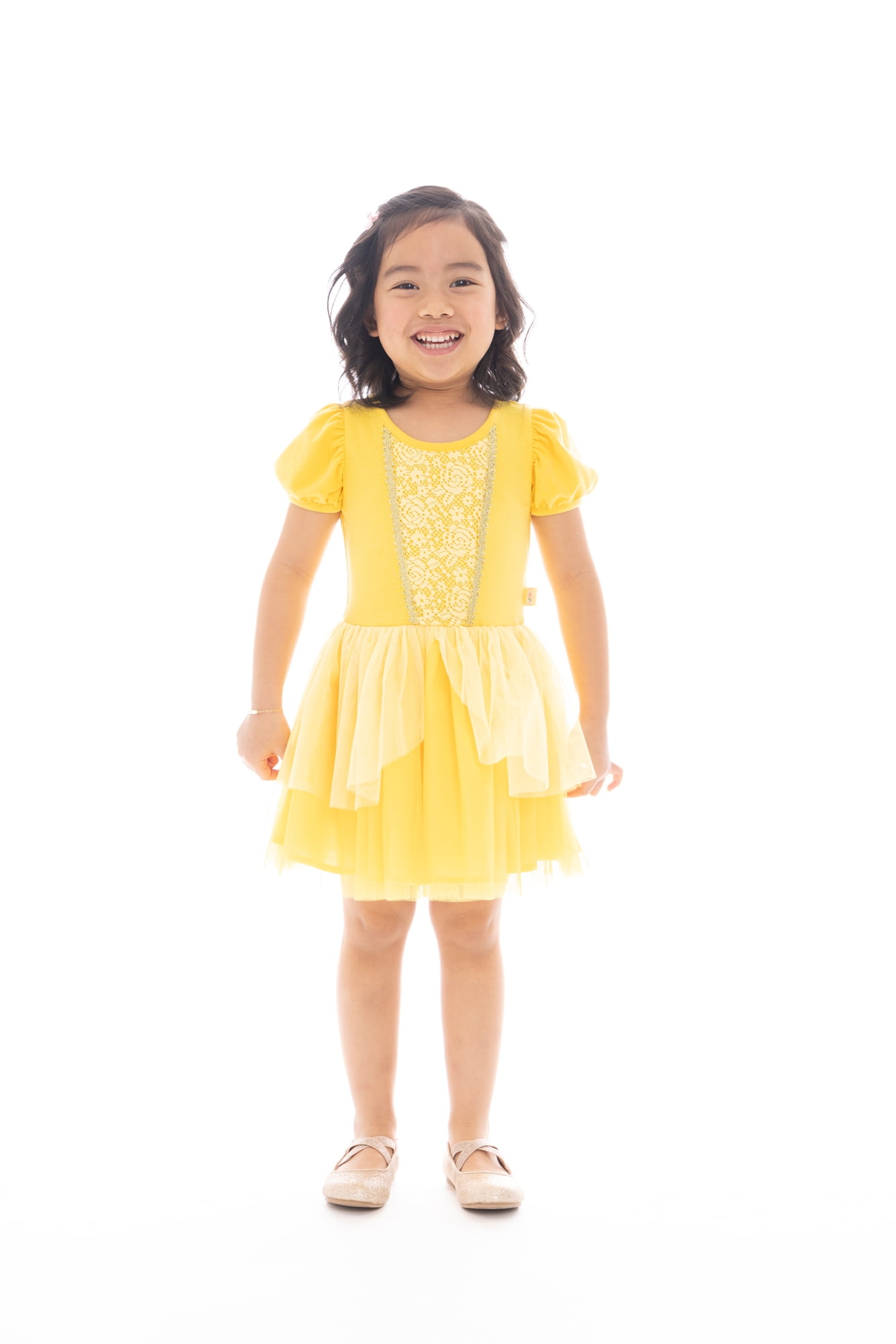 Disney Princess Toddler Girls Beauty and the Beast Belle Cosplay Dress, Sizes 12M-5T - Walmart.com