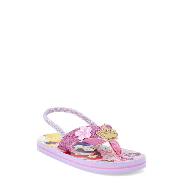 Disney Princess Toddler Girls Flip Flops - Walmart.com